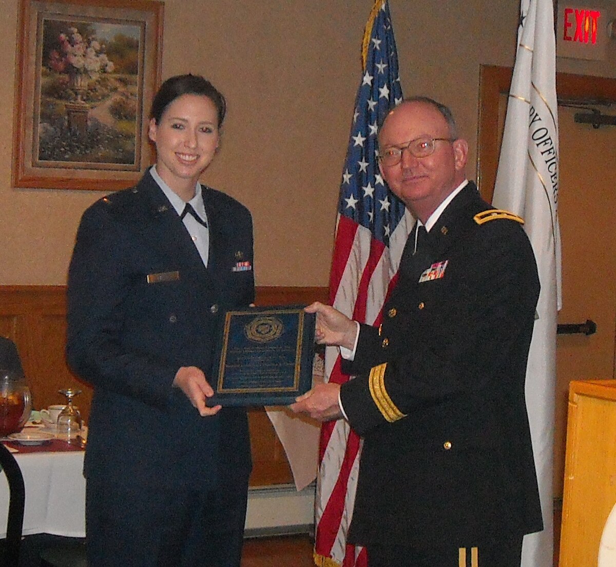 MOAA presents Junior Officer of the Year award > Joint Base McGuire-Dix ...