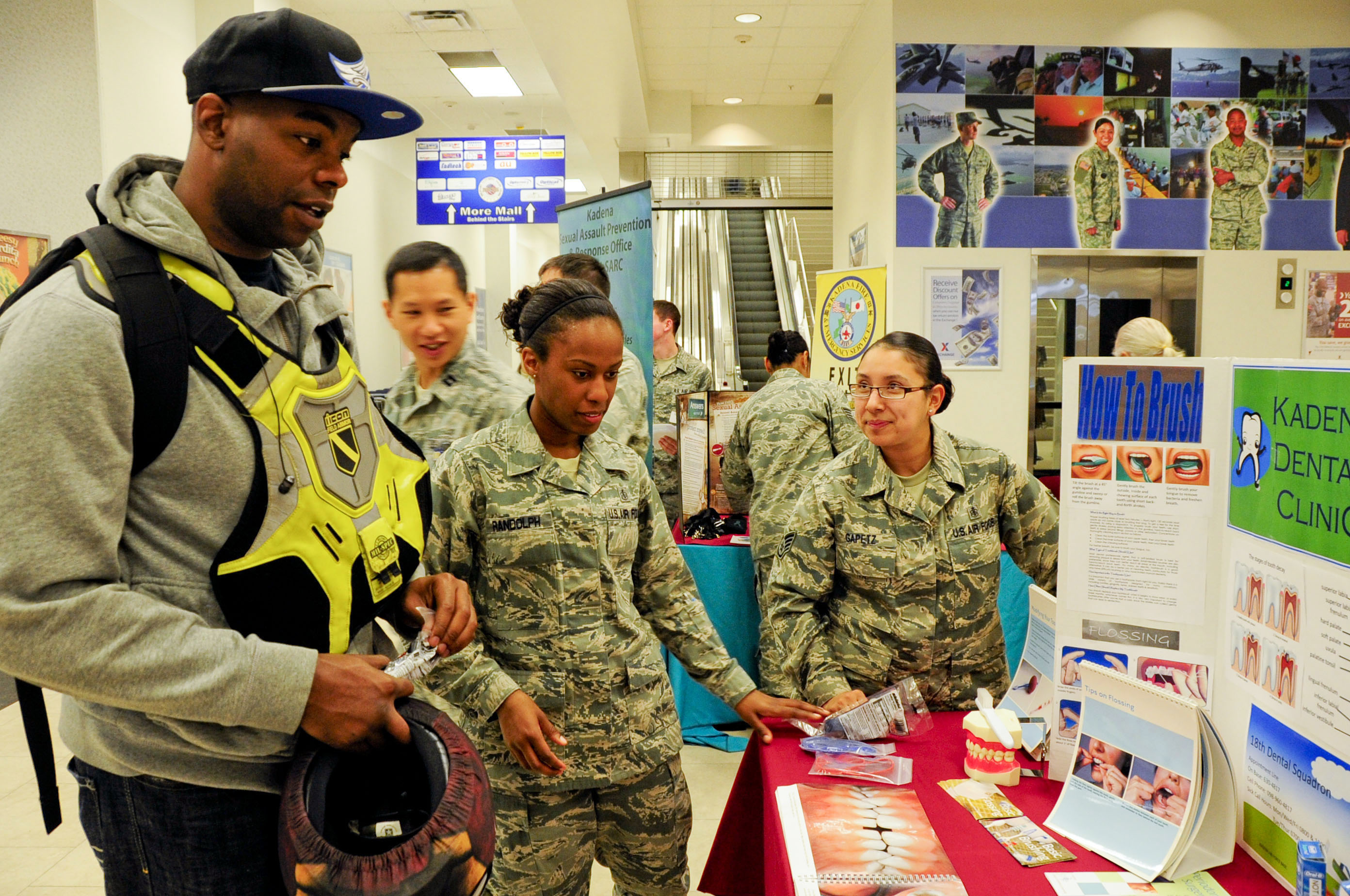 USNHO, 18th MDG host Joint Health Promotion Fair at Exchange > Kadena ...
