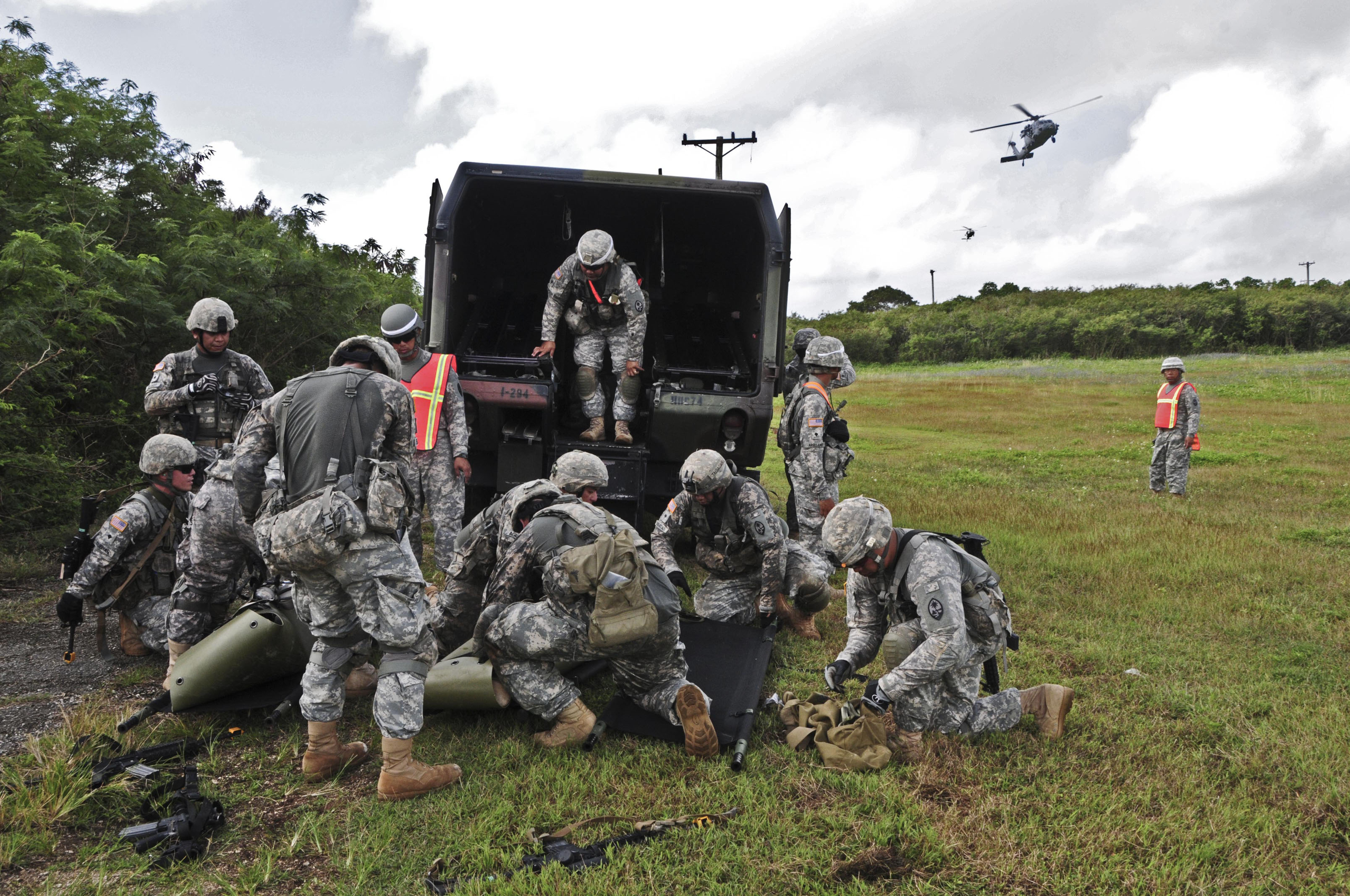 Army, Navy train to save lives downrange > Andersen Air Force Base ...