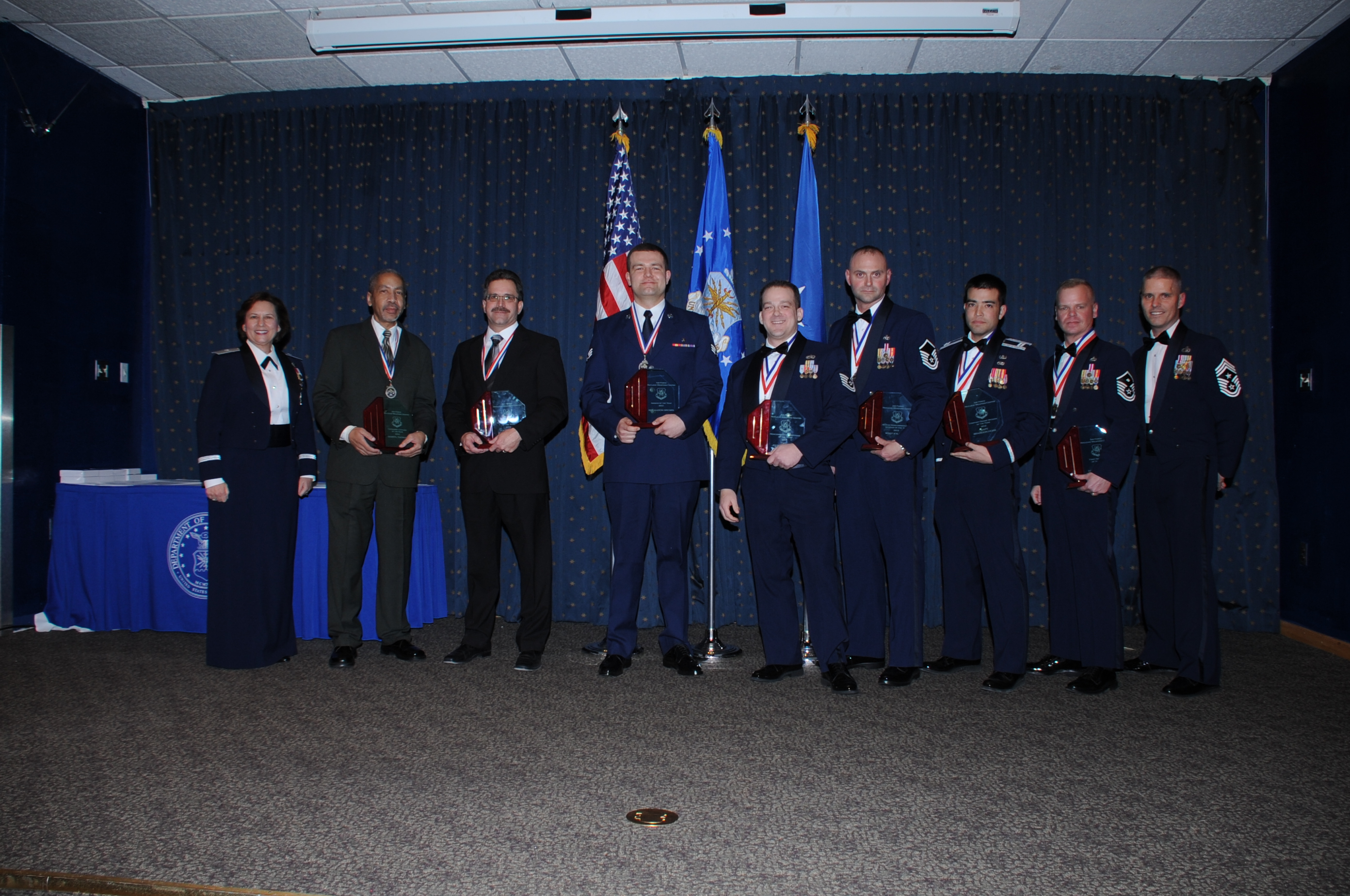 AFNWC overall 2012 annual award recipients recognized