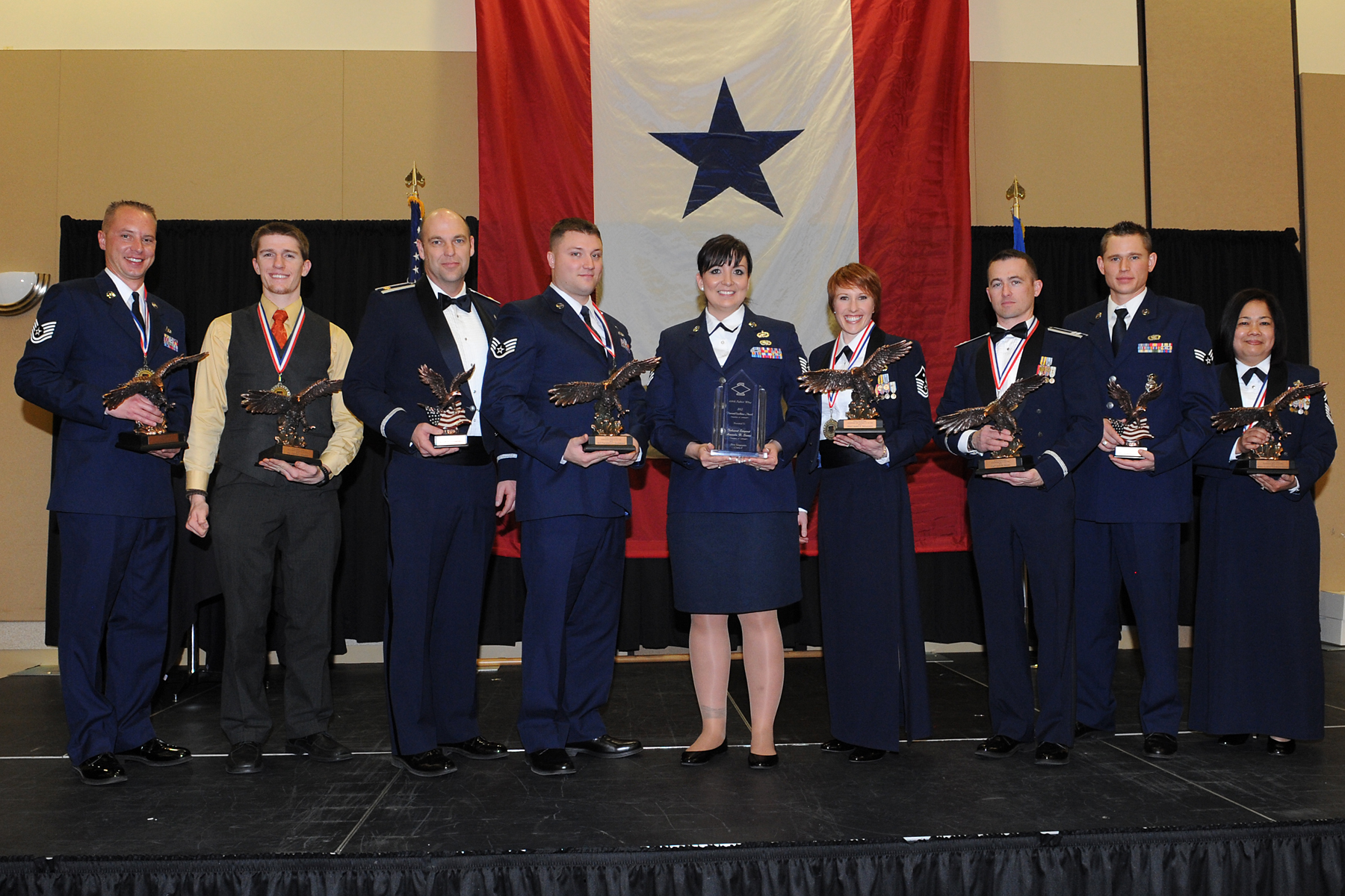 Wing honors exceptional Airmen > 419th Fighter Wing > Article Display