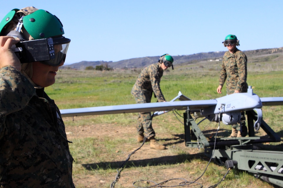 Unmanned aerial vehicle squadron starts training at Pendleton > Marine ...