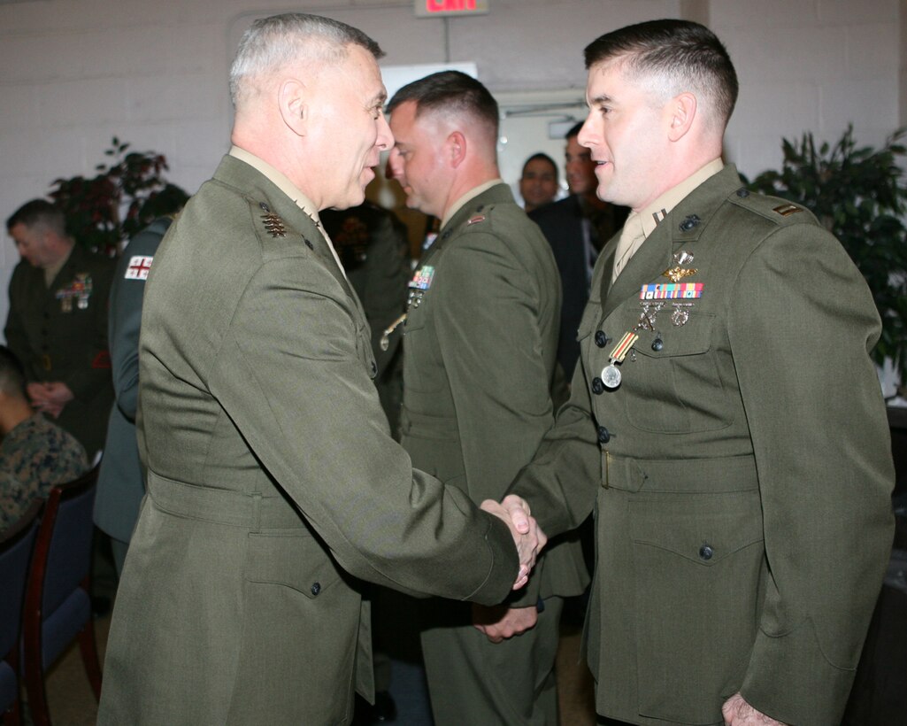 Republic of Georgia MOD, ACMC Recognize Marines and Sailor for GDP-ISAF ...