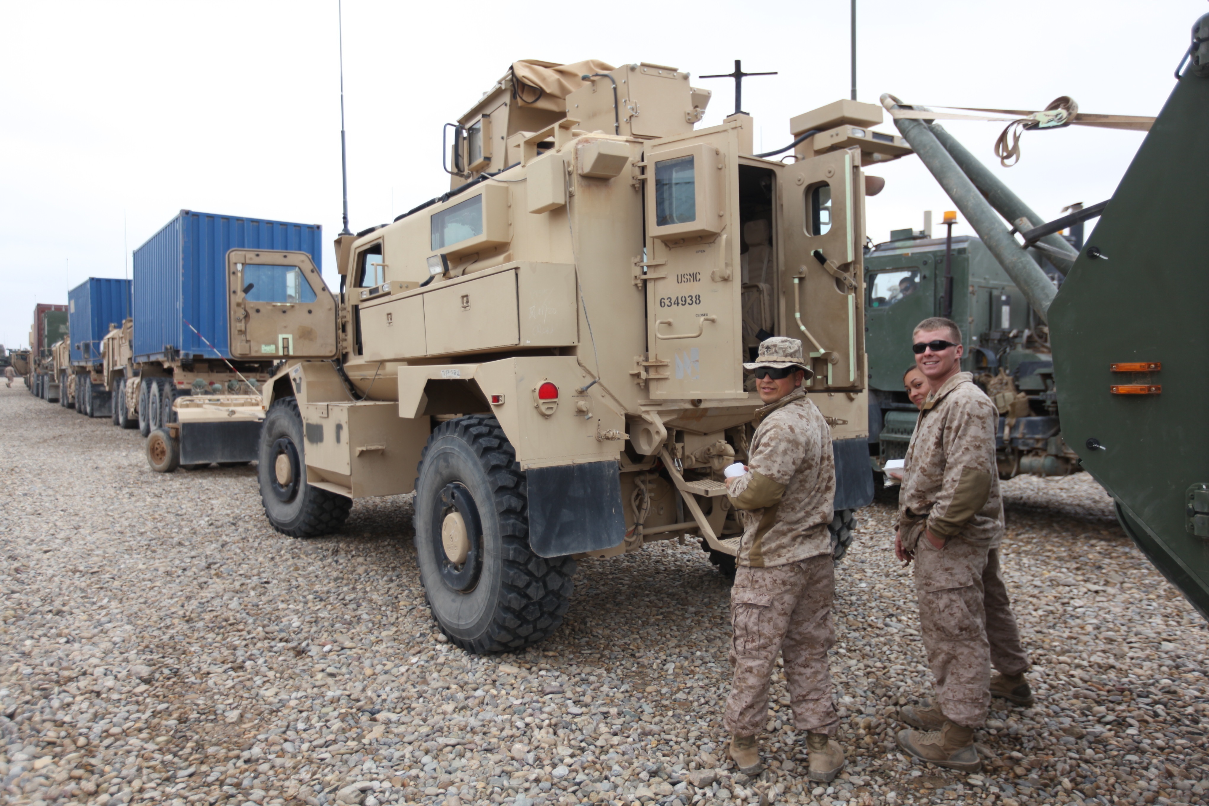 U.S. Marine Corps Mine Resistant Ambush Protected (MRAP)