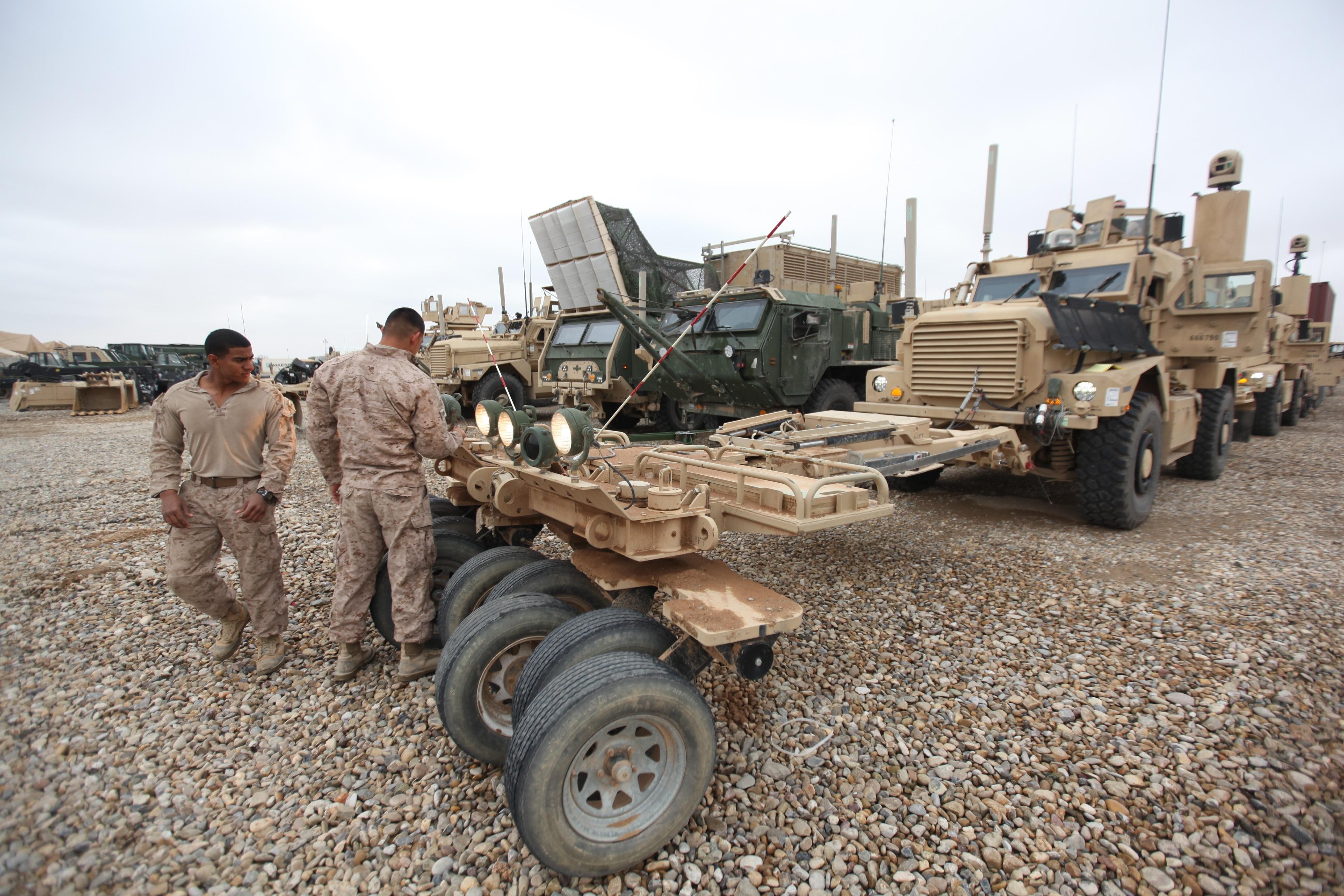 U.S. Marine Corps Mine Resistant Ambush Protected (MRAP)