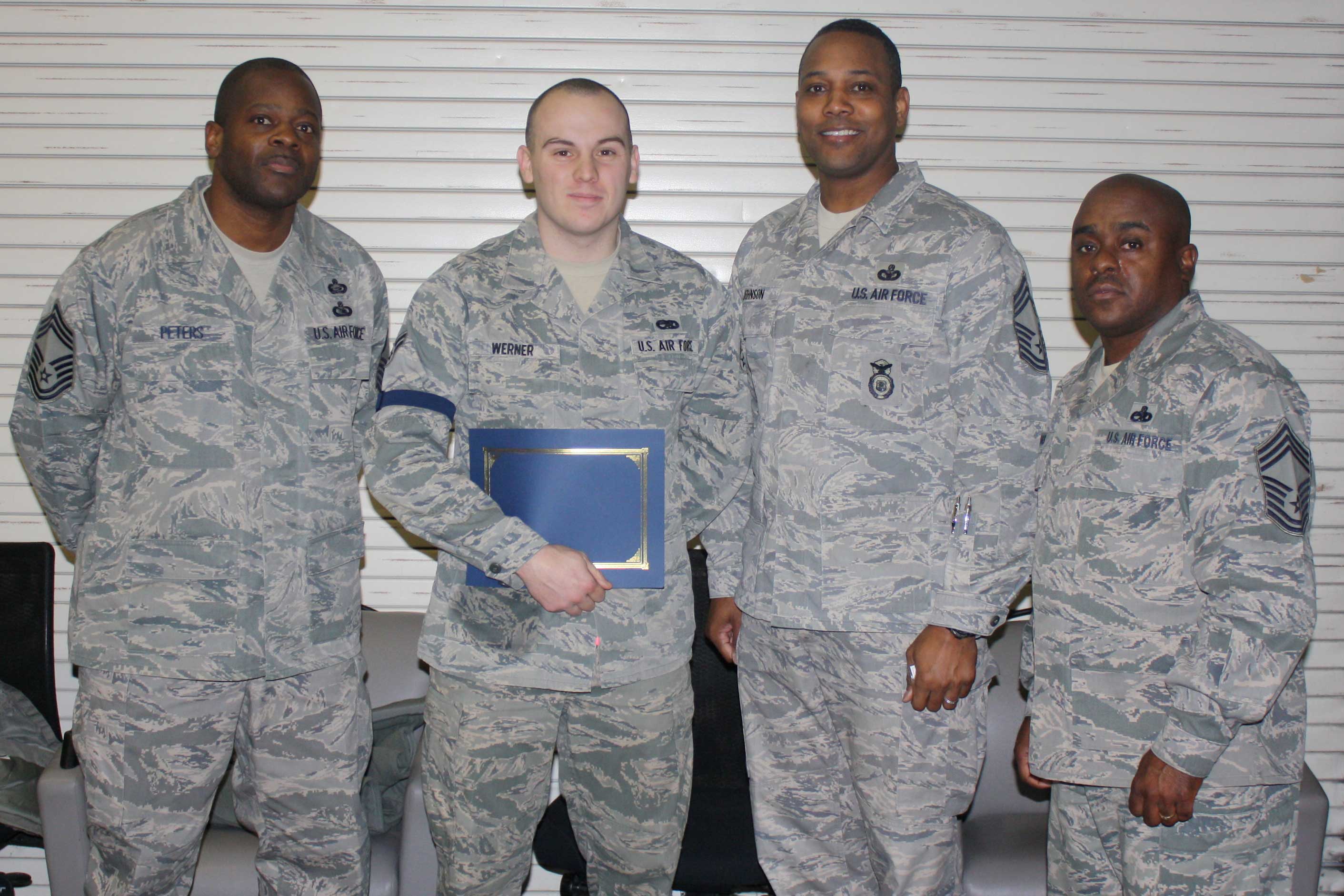 TEAM ELMENDORF CHIEFS GROUP CHOICE AWARD WINNER OF THE MONTH -Dec 2012
