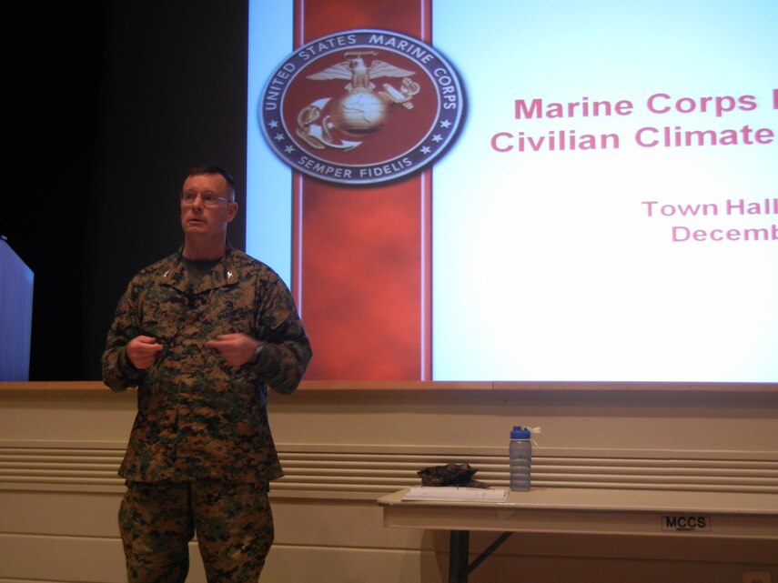 Climate survey takes temperature of workforce > Marine Corps Base ...