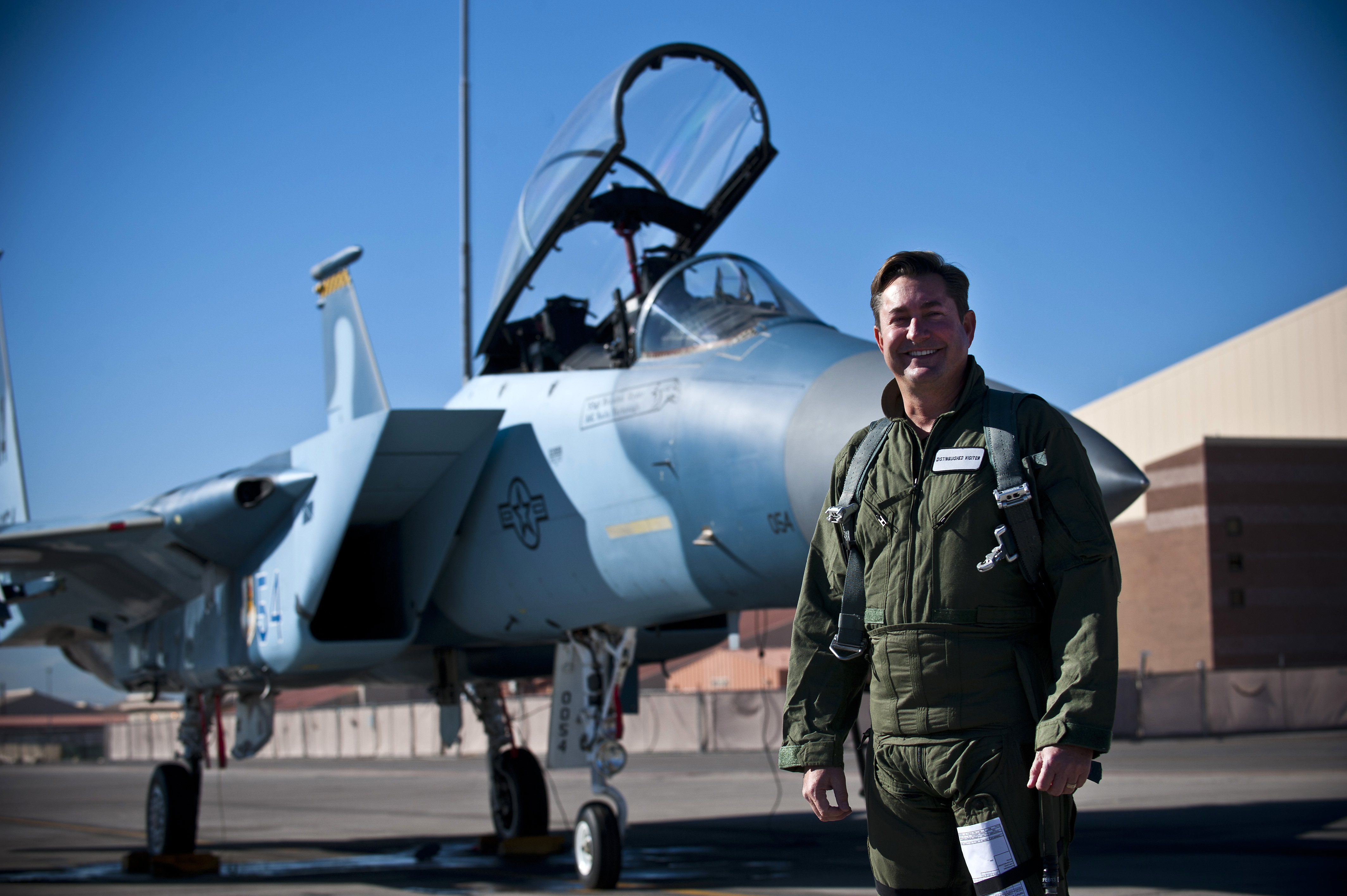 Honorary commander takes flight with 57th ATG > Nellis Air Force Base ...