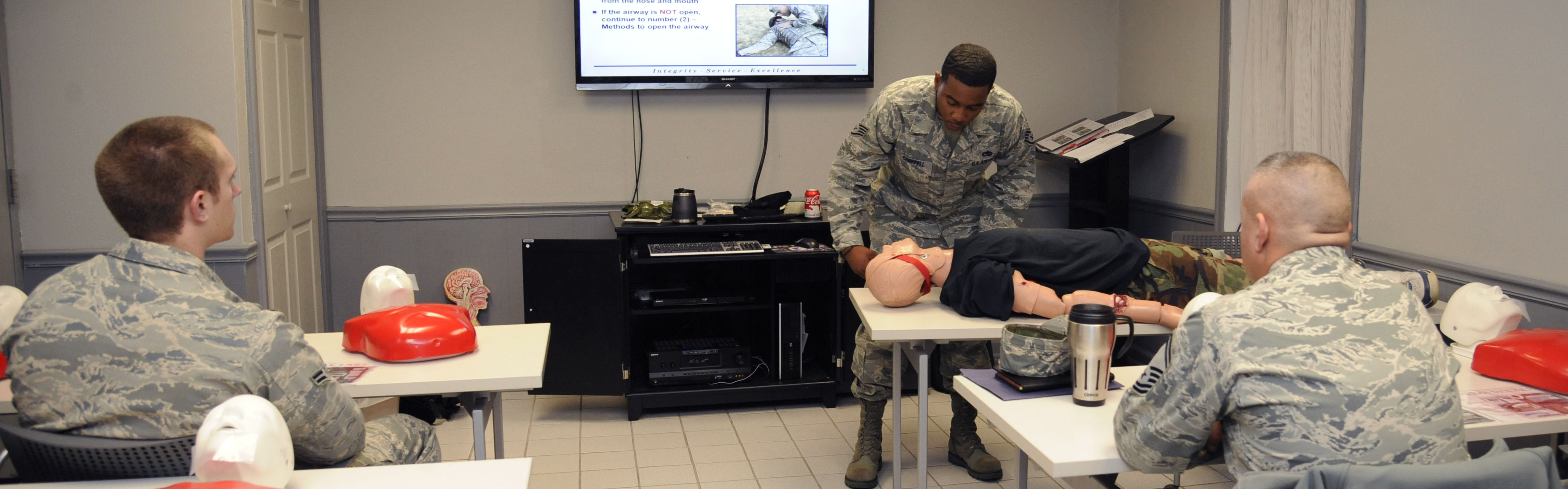 Self Aid and Buddy Care > Barksdale Air Force Base > Display