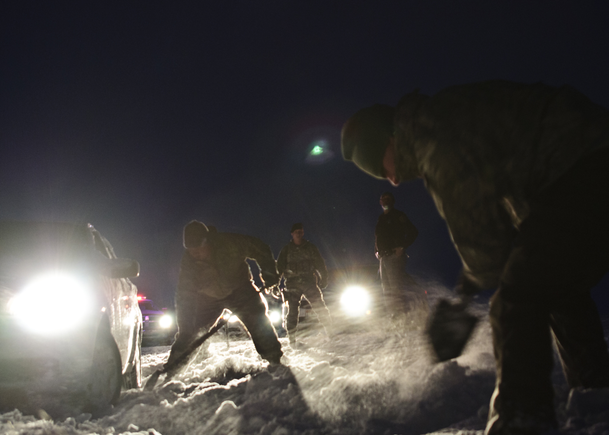 Defender rescues stranded driver during winter storm > Mountain Home ...