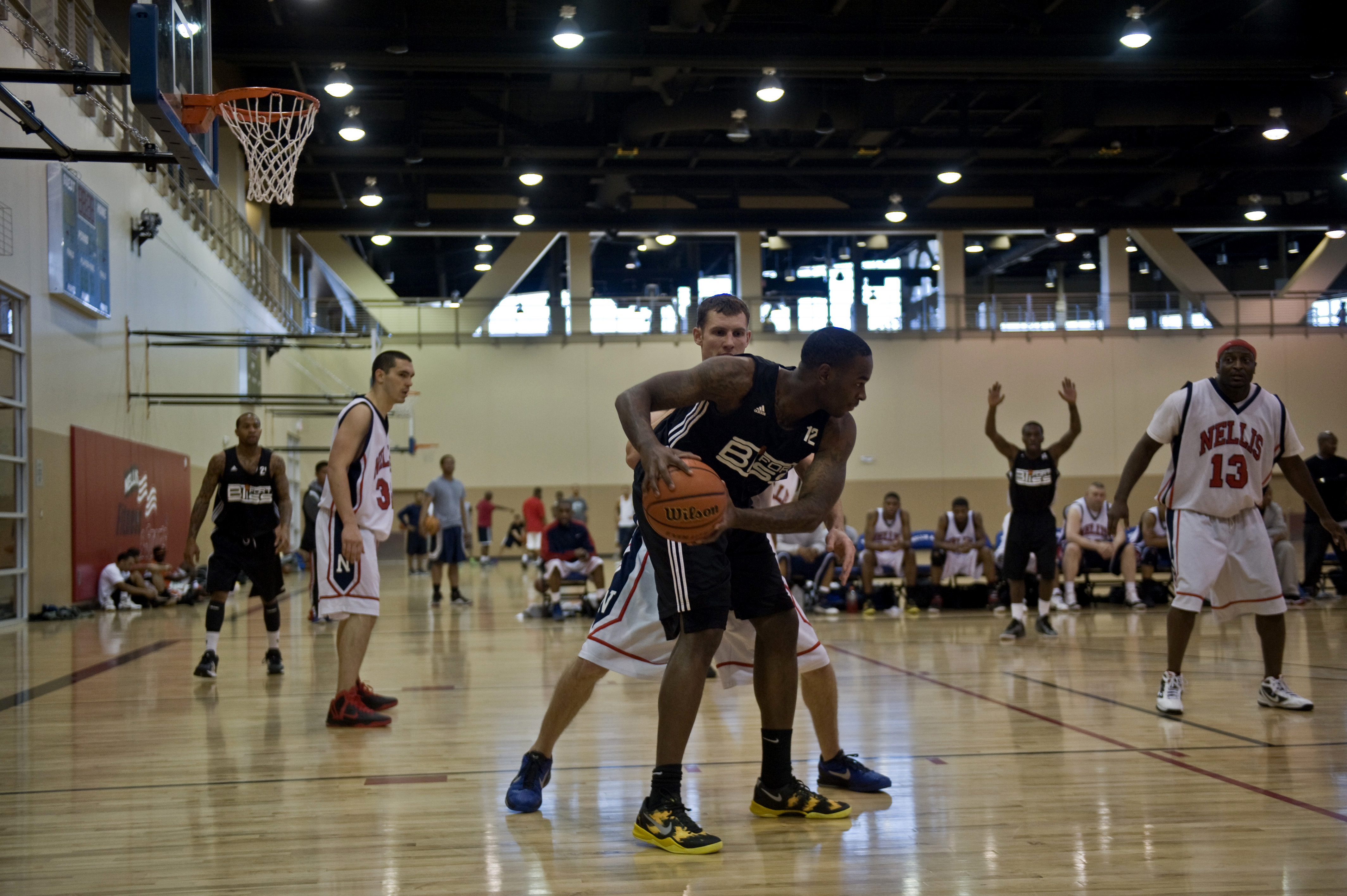 Military basketball teams compete at Nellis, Vegas > Nellis Air Force ...