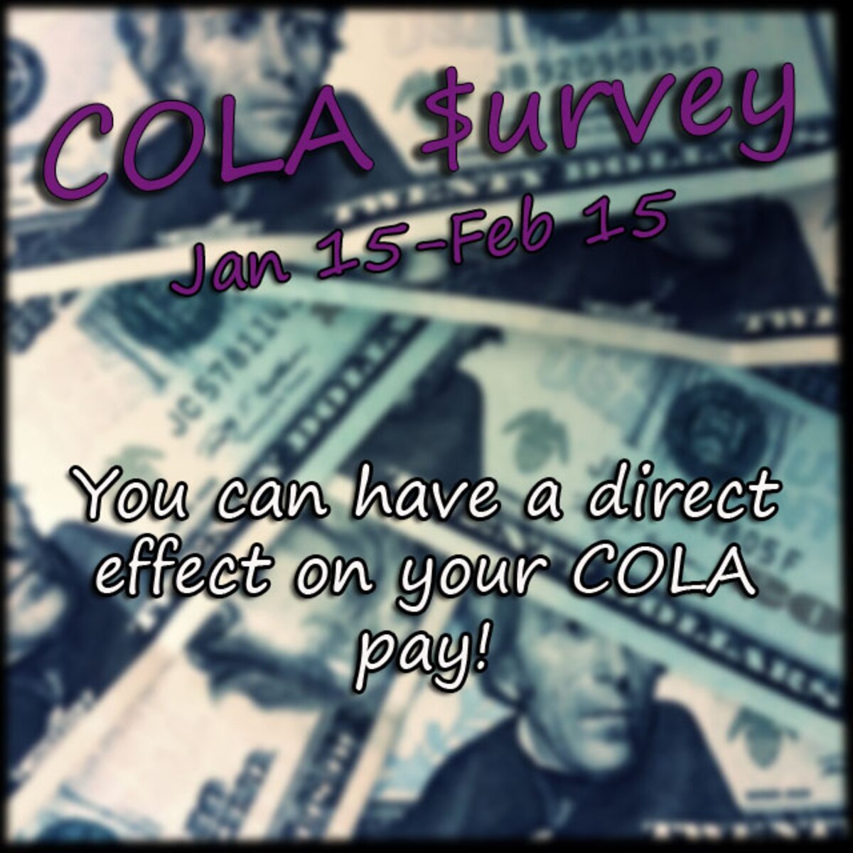 Service members encouraged to take 2013's COLA survey > Kadena Air Base ...