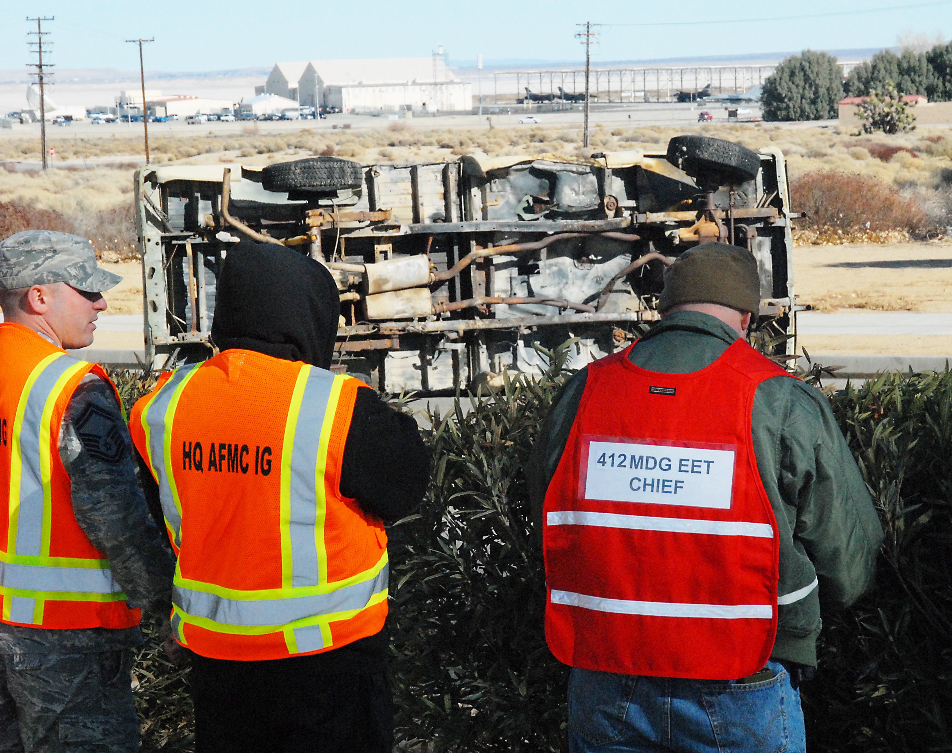 Exercises demonstrate base's emergency response capabilities to AFMC ...