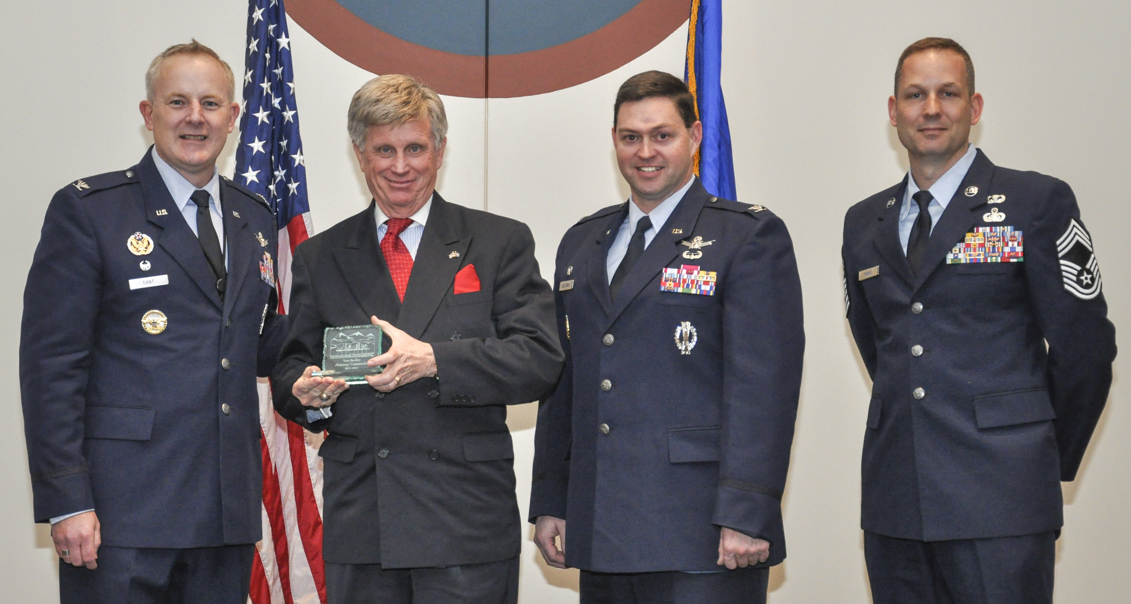 Community leaders inducted as Team Buckley co-commanders > Buckley ...