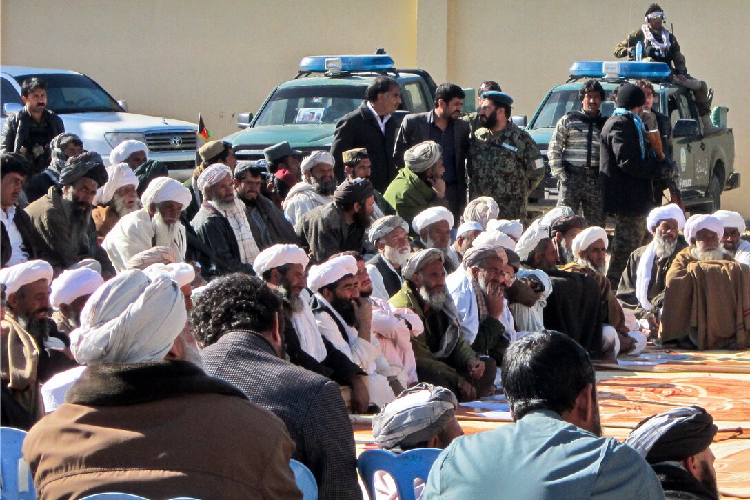 Bala Boluk District Elders From Farah Province Particpate In A Shura At Bala Boluk District Elders From Farah Province Particpate In A Shura At