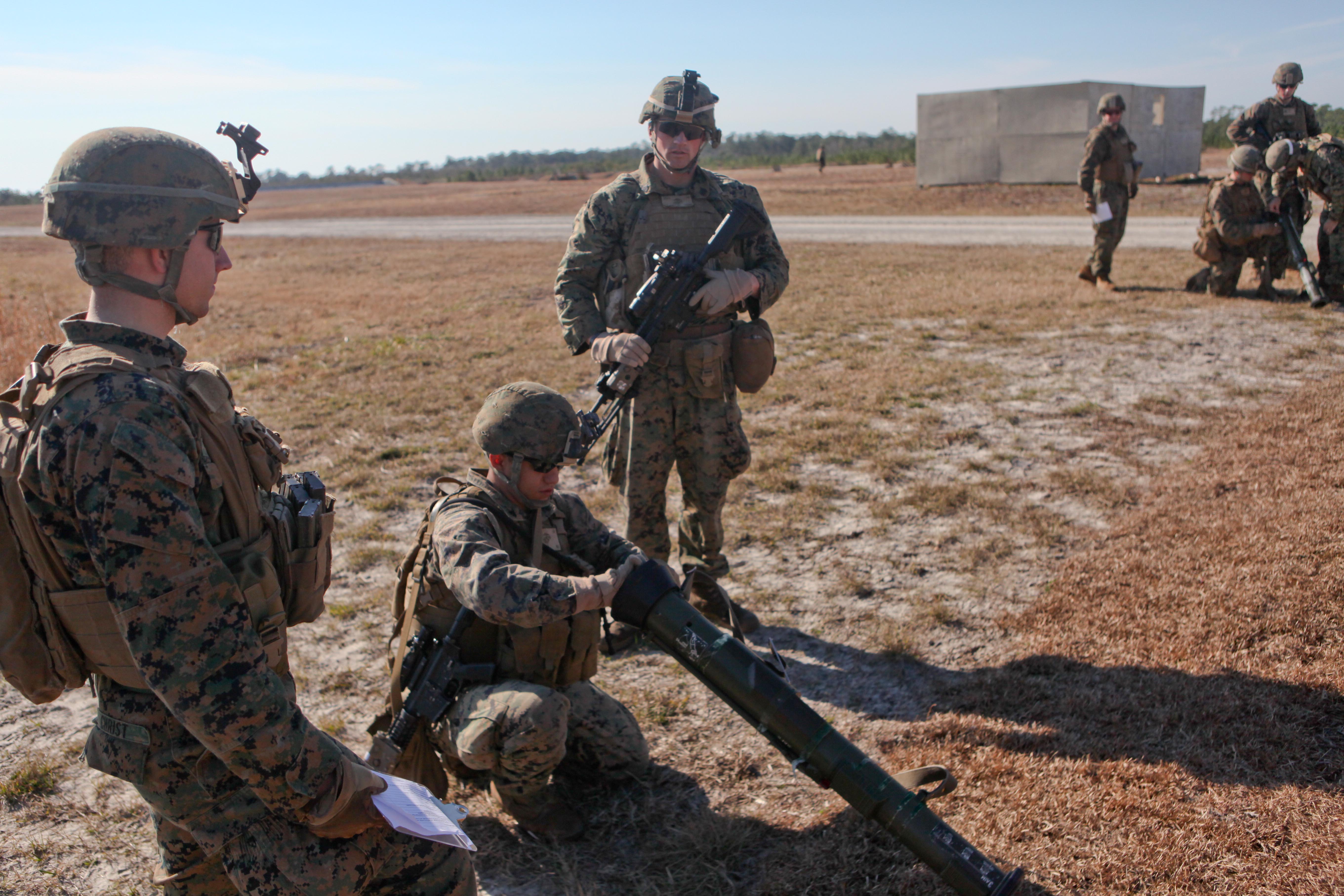 1/8 Marines go back to basics