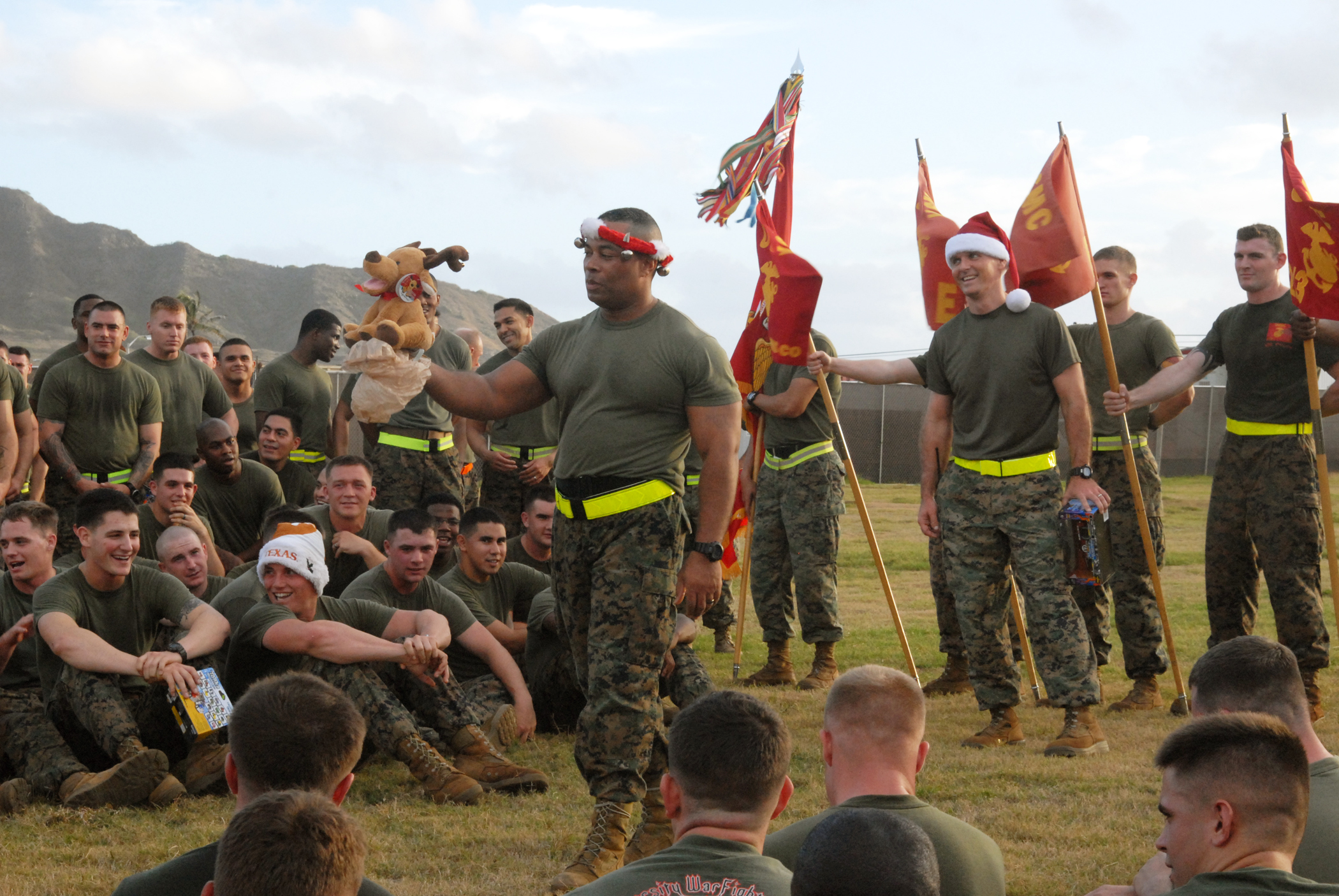 "Island Warriors" run with holiday joy and toys