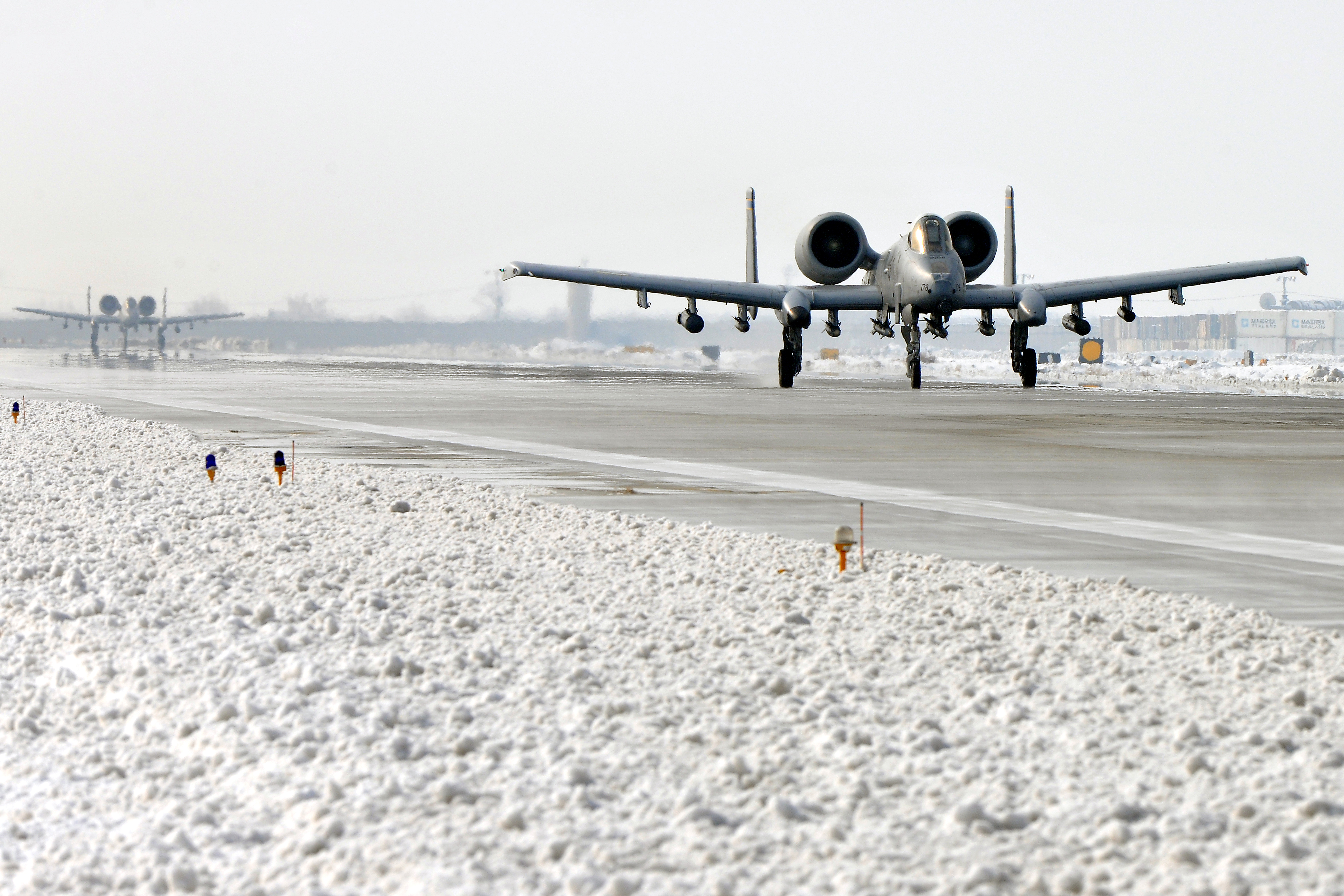 Snow won't stop A-10's > U.S. Air Forces Central > News