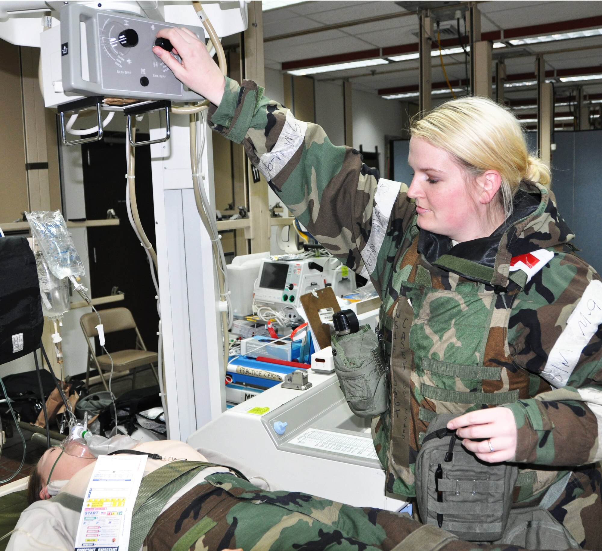 51st MDG treat patients during operational readiness exercise > Osan ...