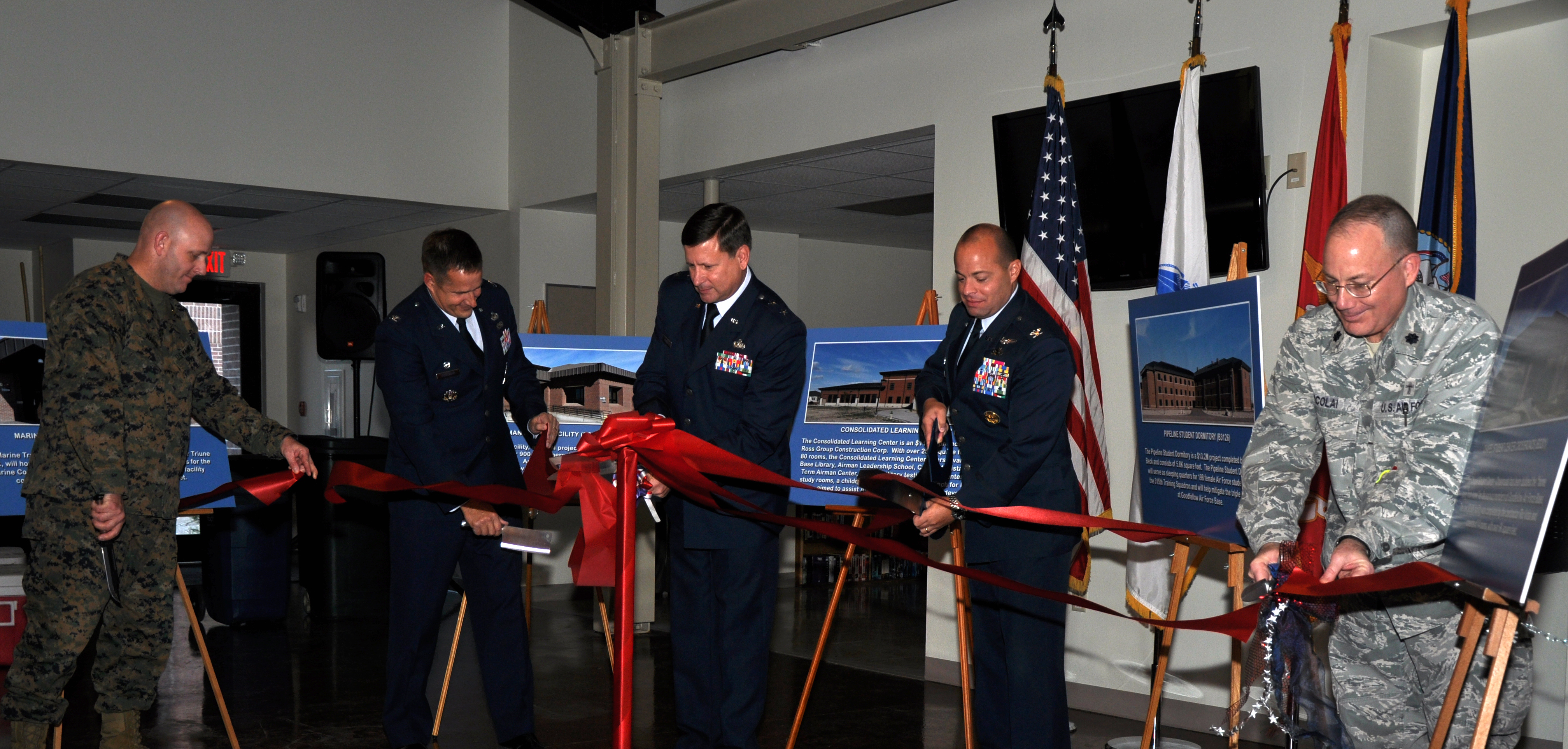 Goodfellow celebrates opening of five facilities > Goodfellow Air Force ...