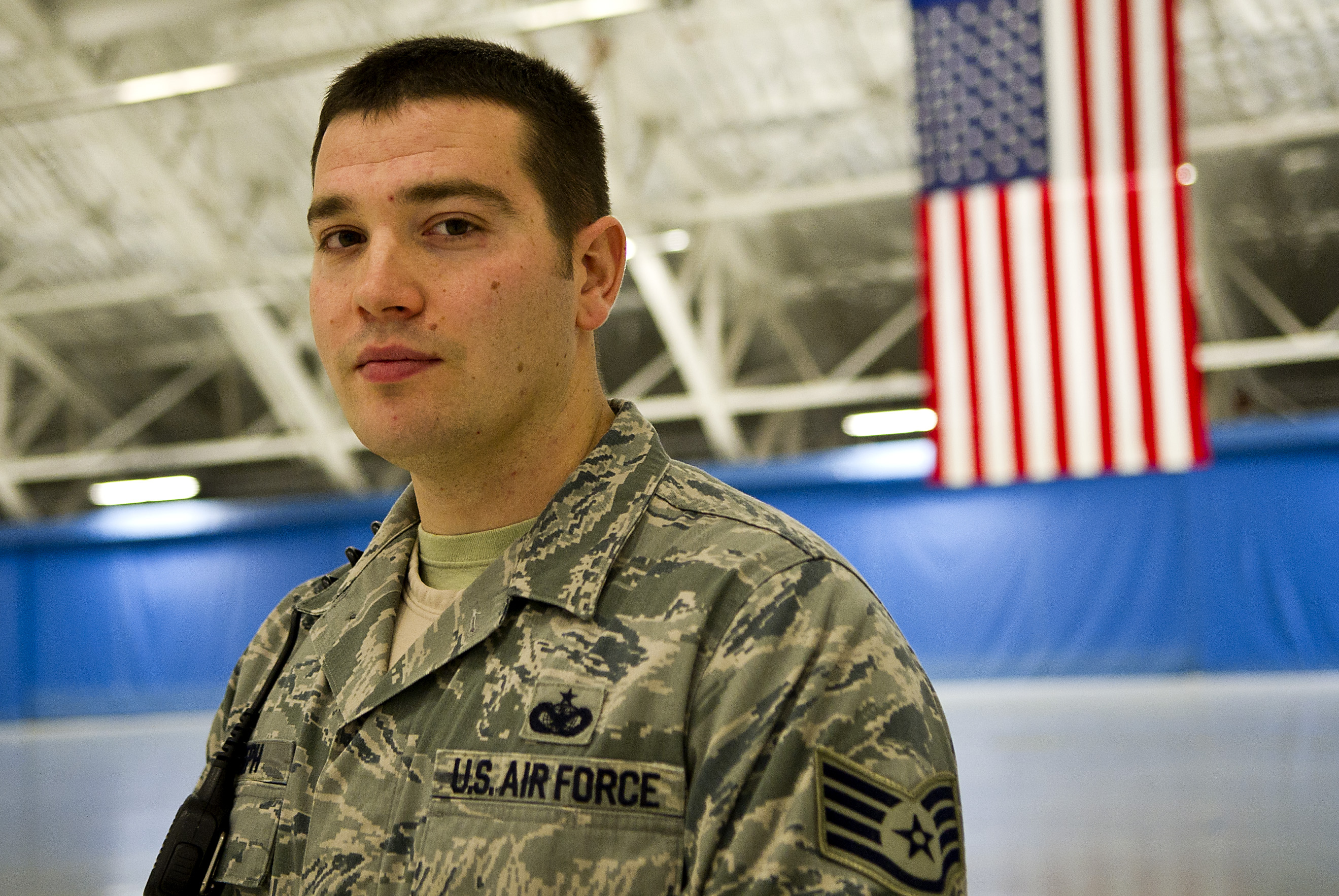 811 SFS helps with 2013 Inaugural Parade rehearsal