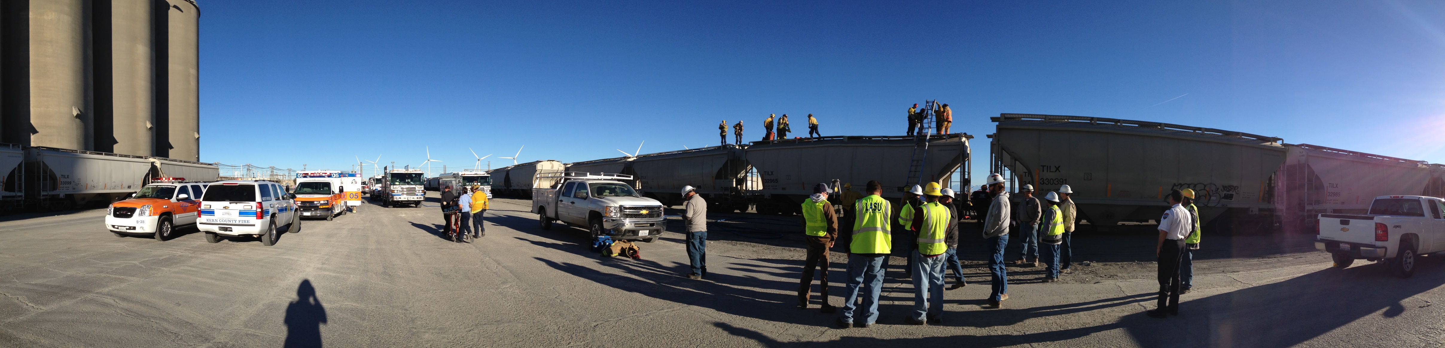 Edwards firefighters support Mutual Aid Agreement, assist in confined ...