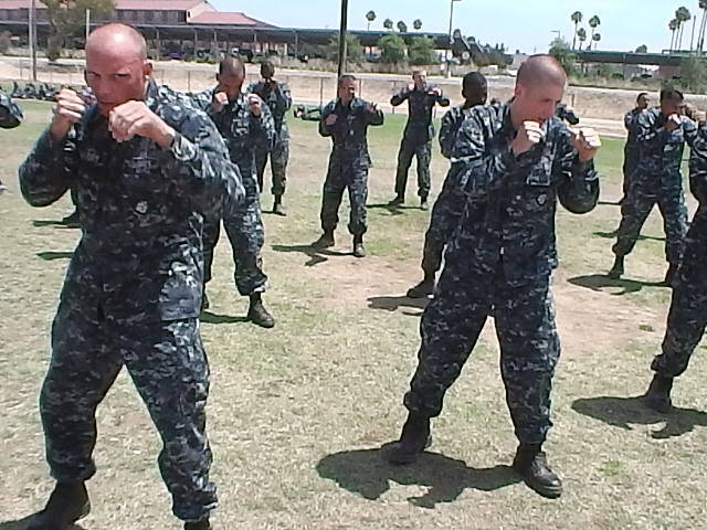 Students practice MCMAP