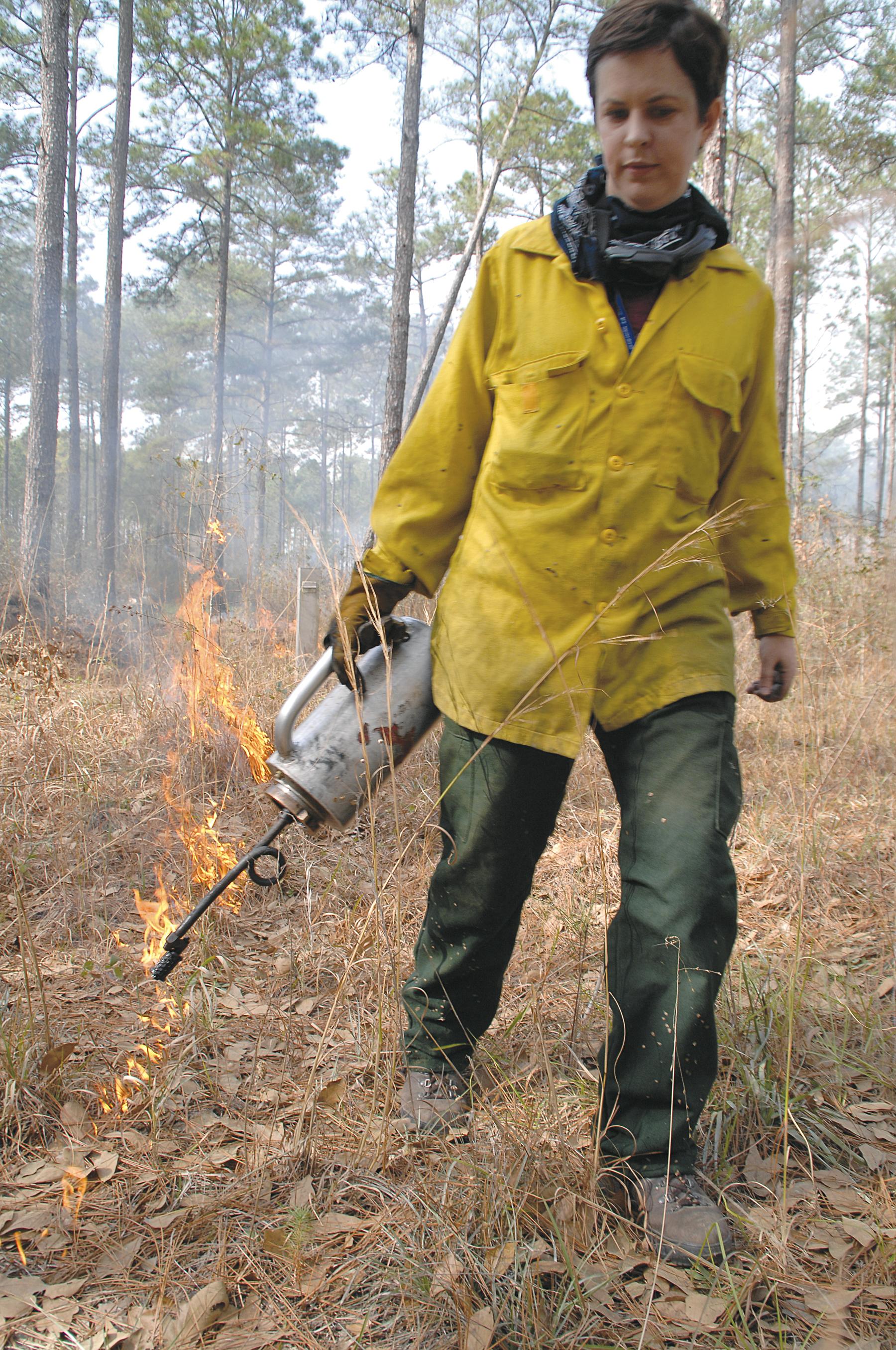 Base conducts prescribed burn