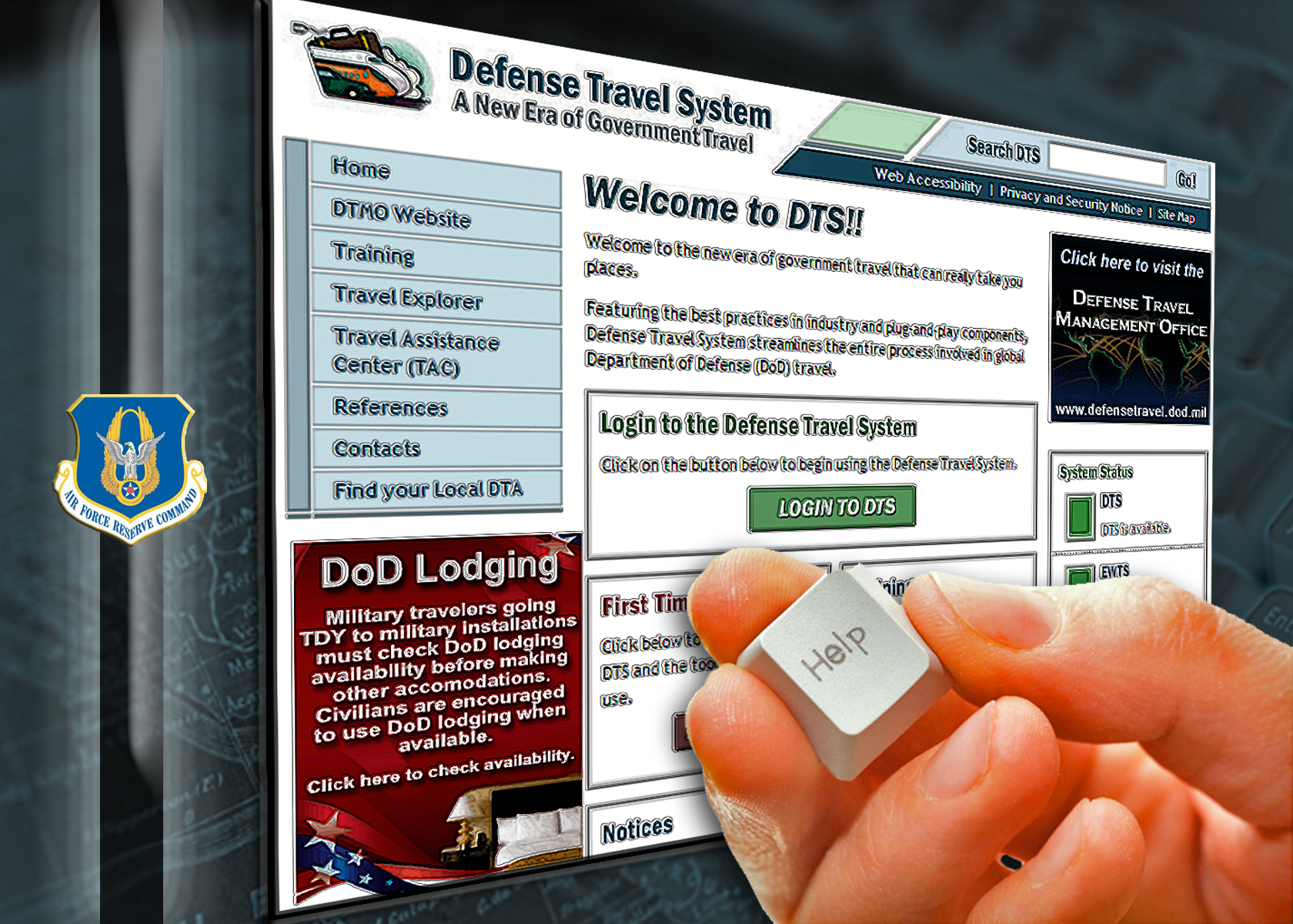 Defense Travel System Dts Air Force Journey