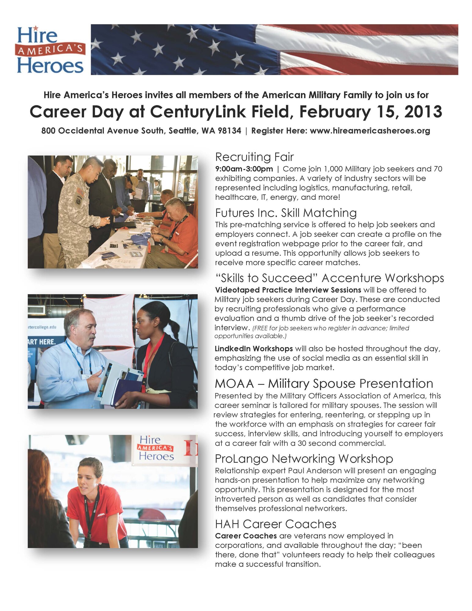 Hire America's Heroes hosts career day > 446th Airlift Wing > News