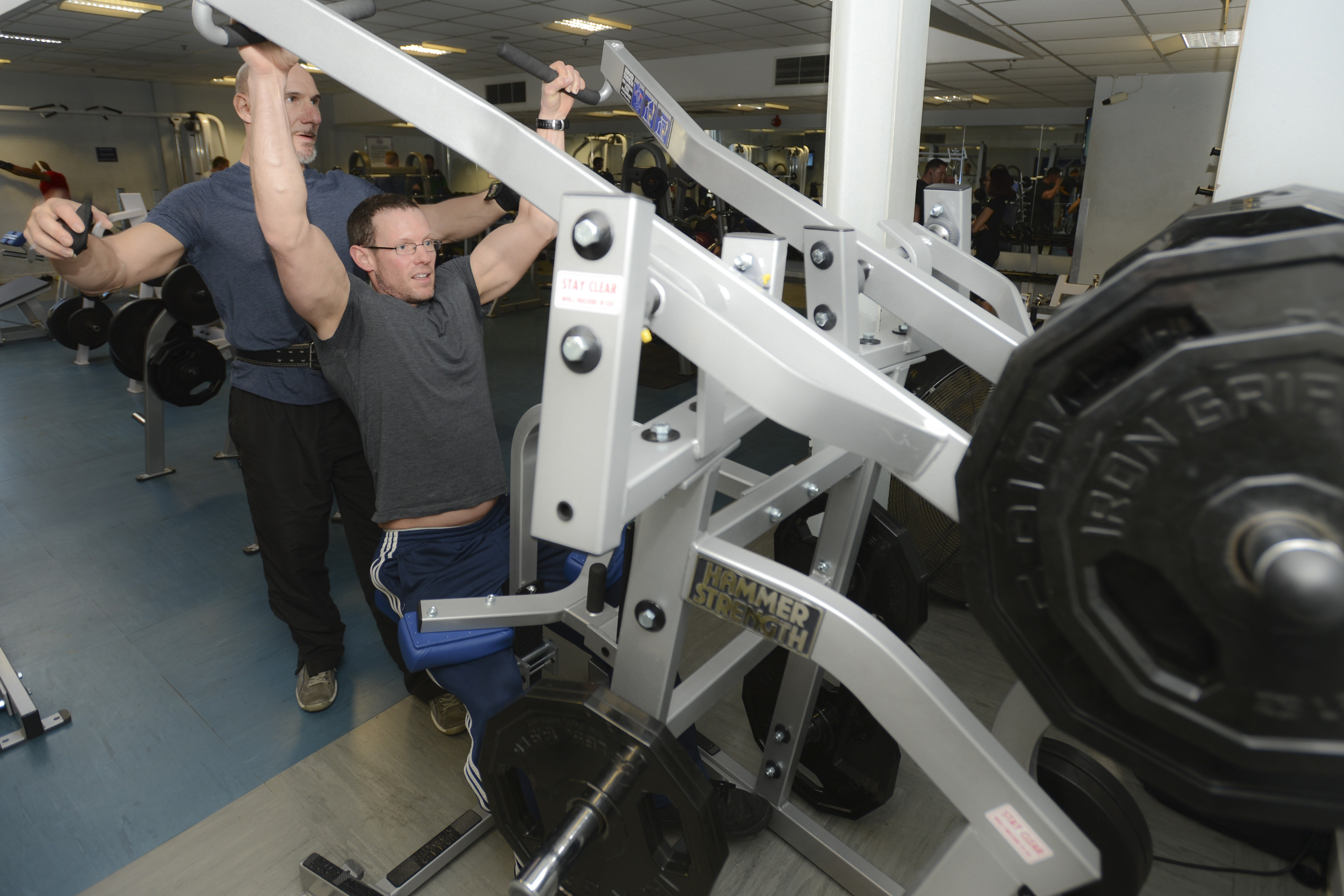 New equipment enhances fitness center > Royal Air Force Lakenheath ...