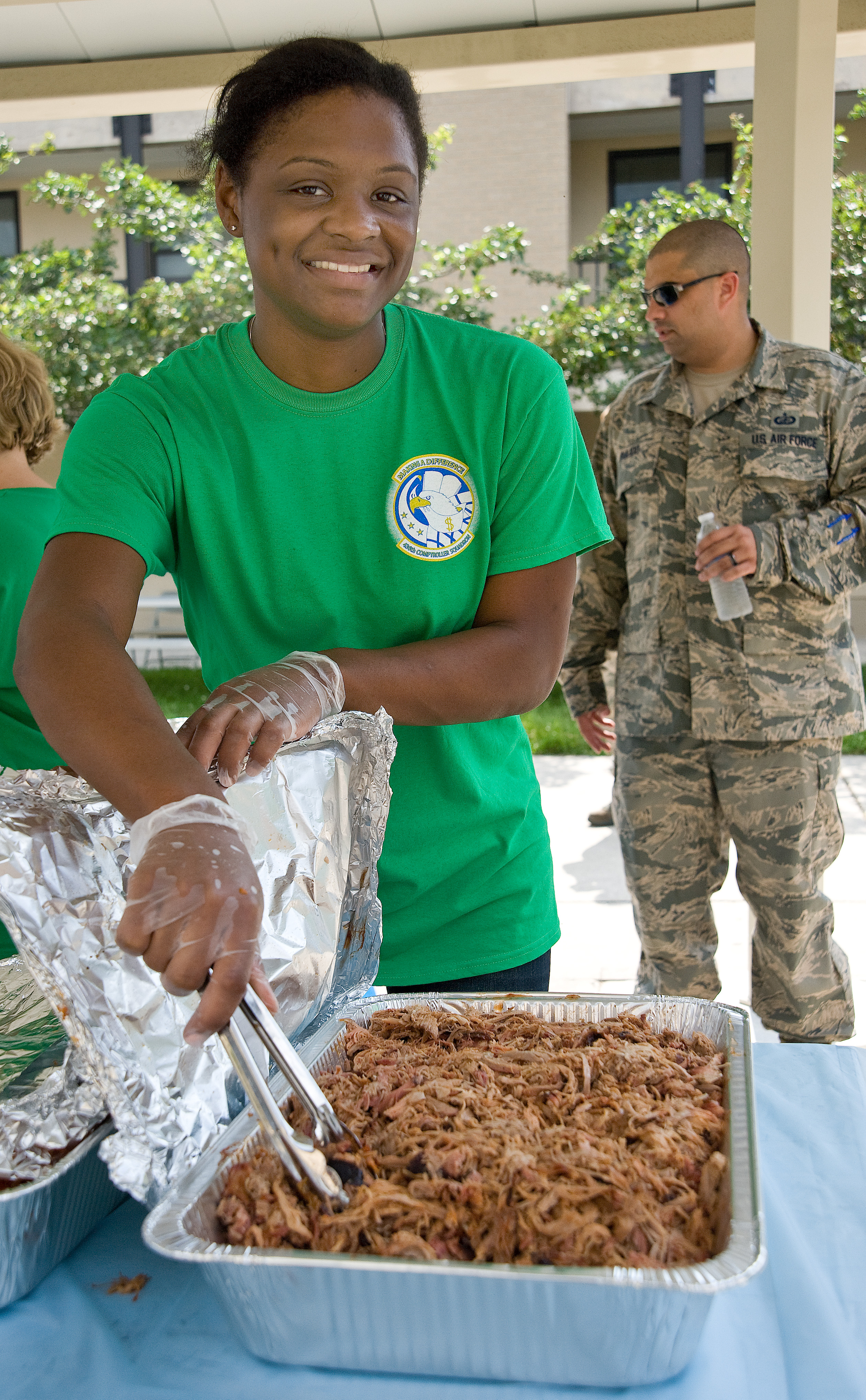 Dorm residents treated to home cooked meal > Dover Air Force Base > News