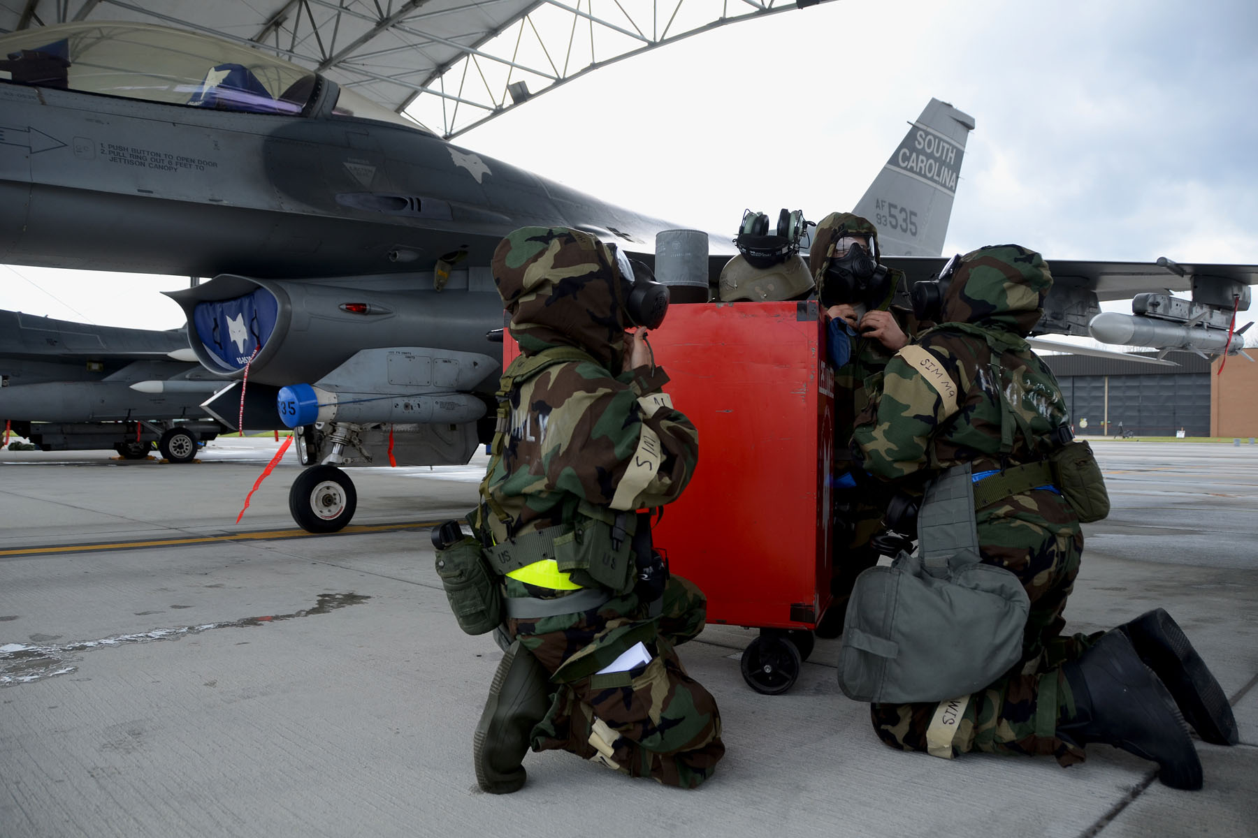 169th Fighter Wing Readiness Exercise