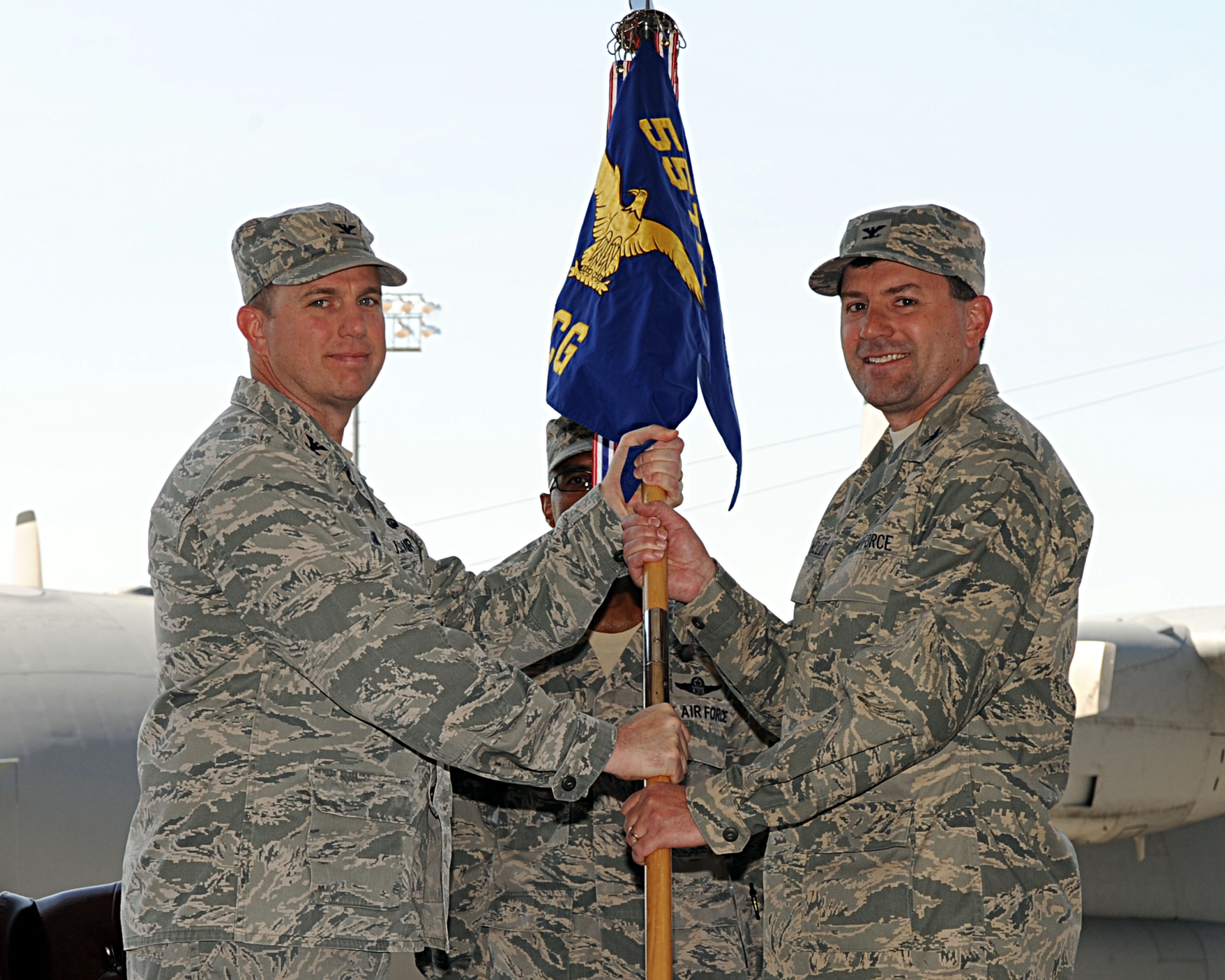 55th ECG Change of Command