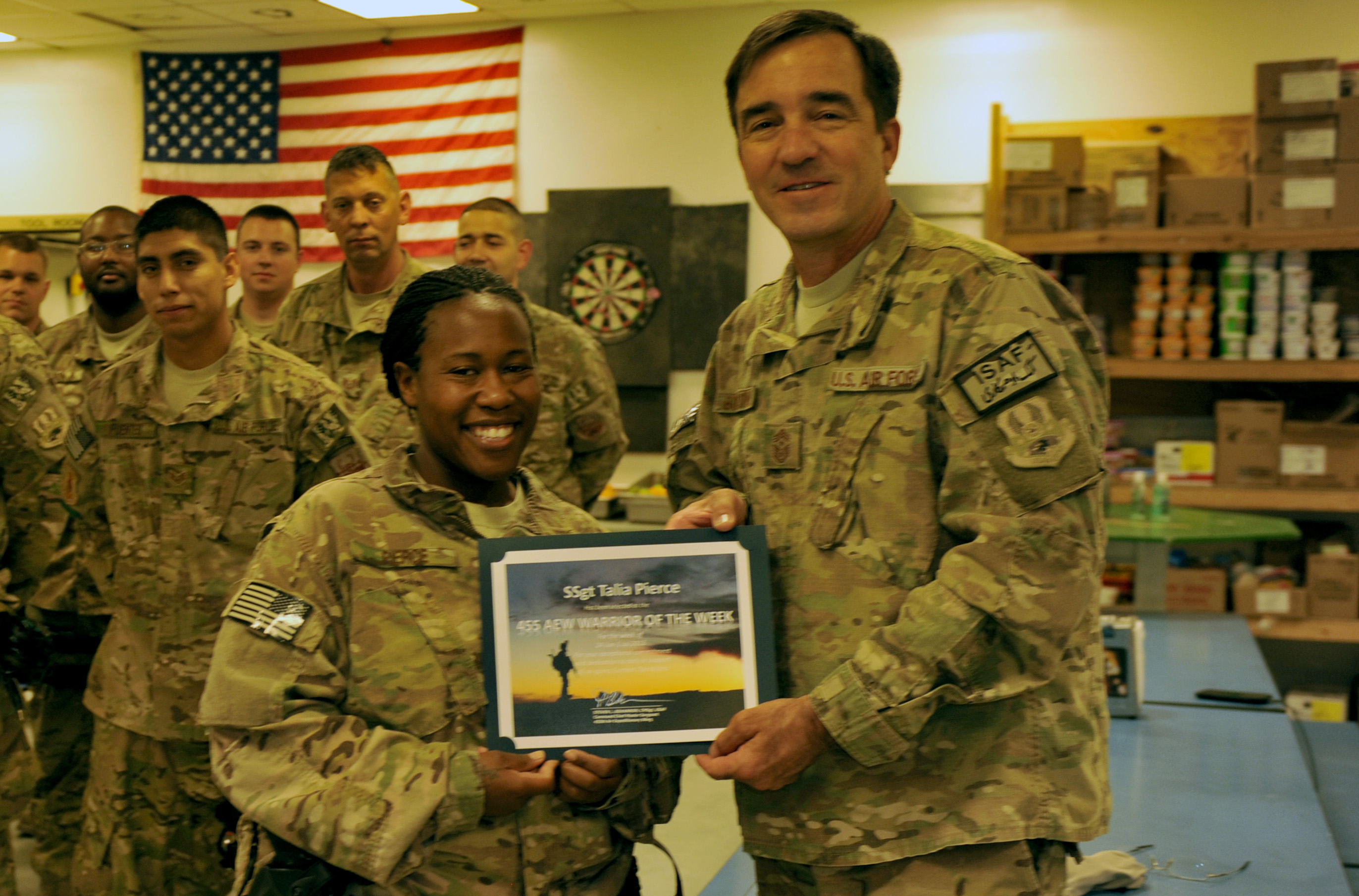'Warrior of the Week' Staff Sgt. Talia Pierce > U.S. Air Forces Central ...