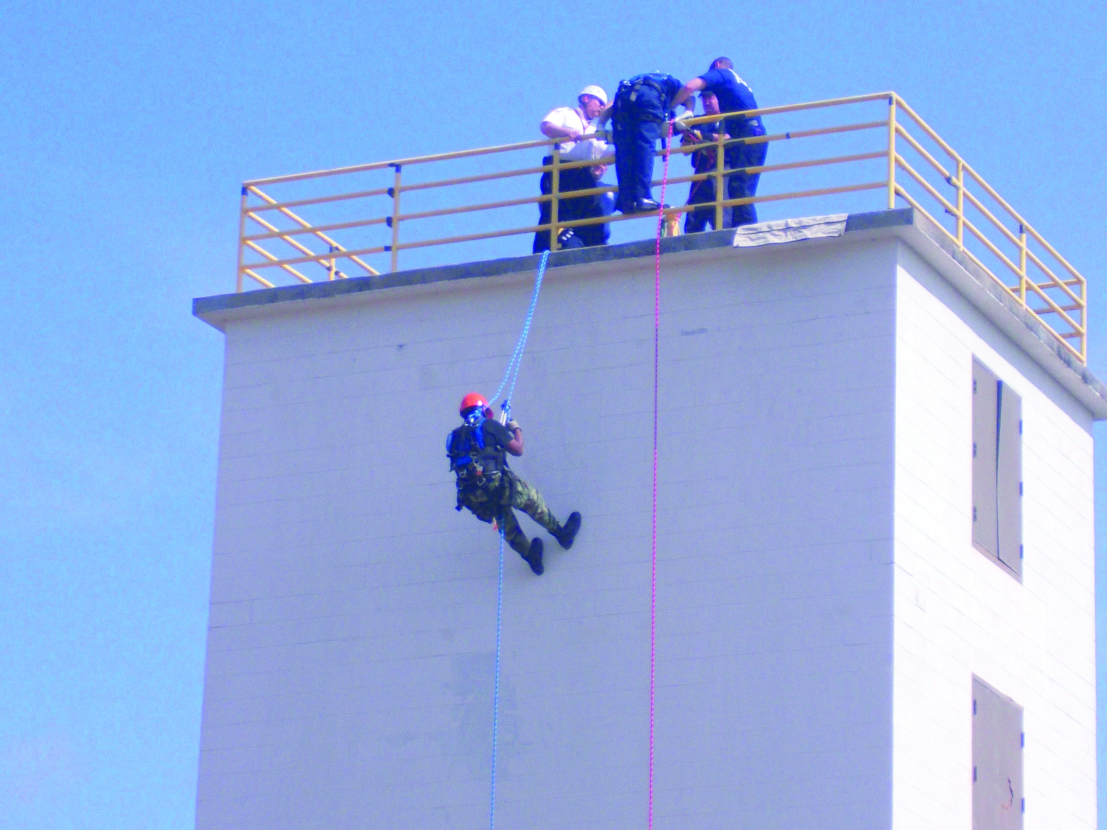 Civil Air Patrol cadets conduct basic encampment training