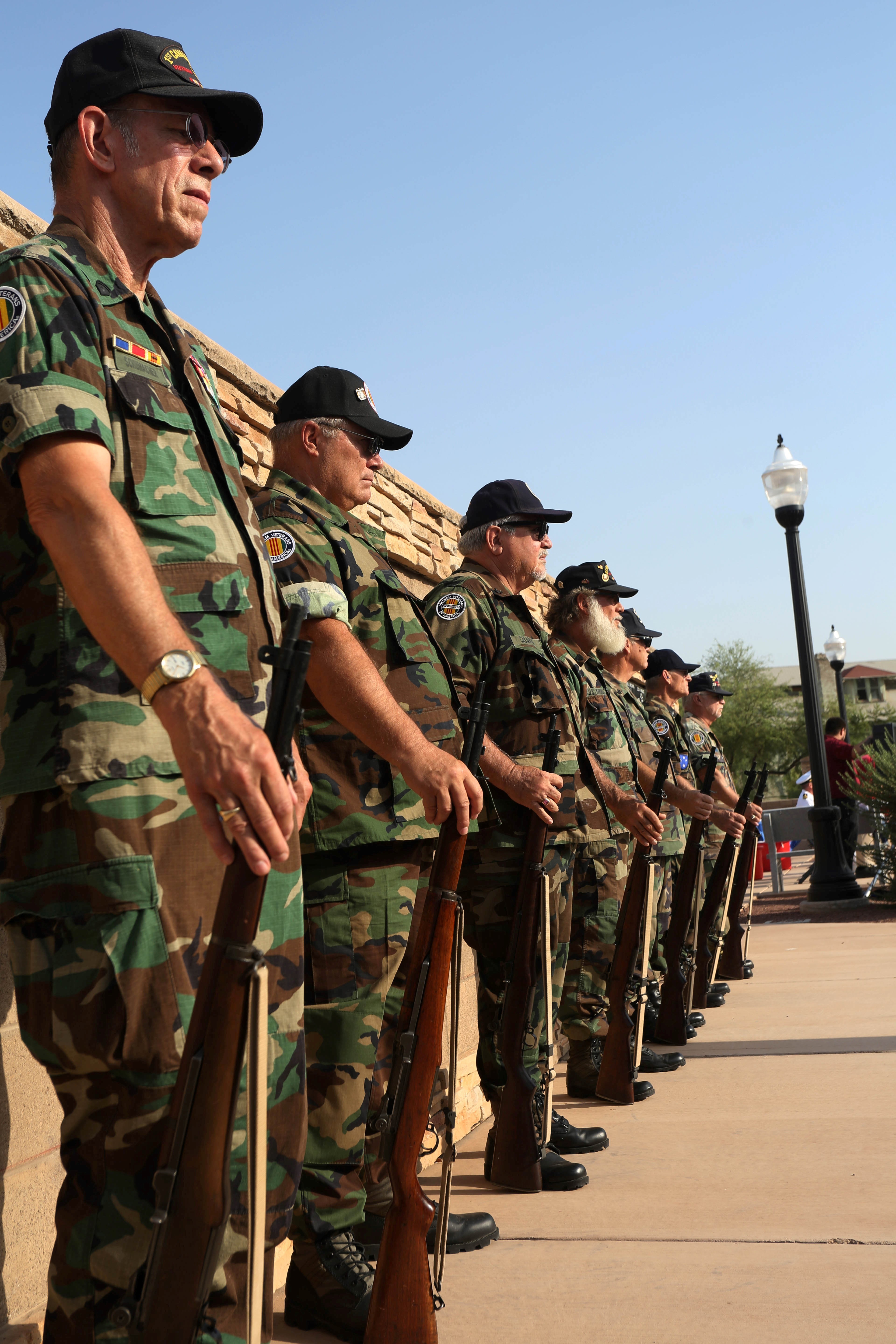 MCAS Yuma Marine’s honored at Fourth of July Flag Raising Event