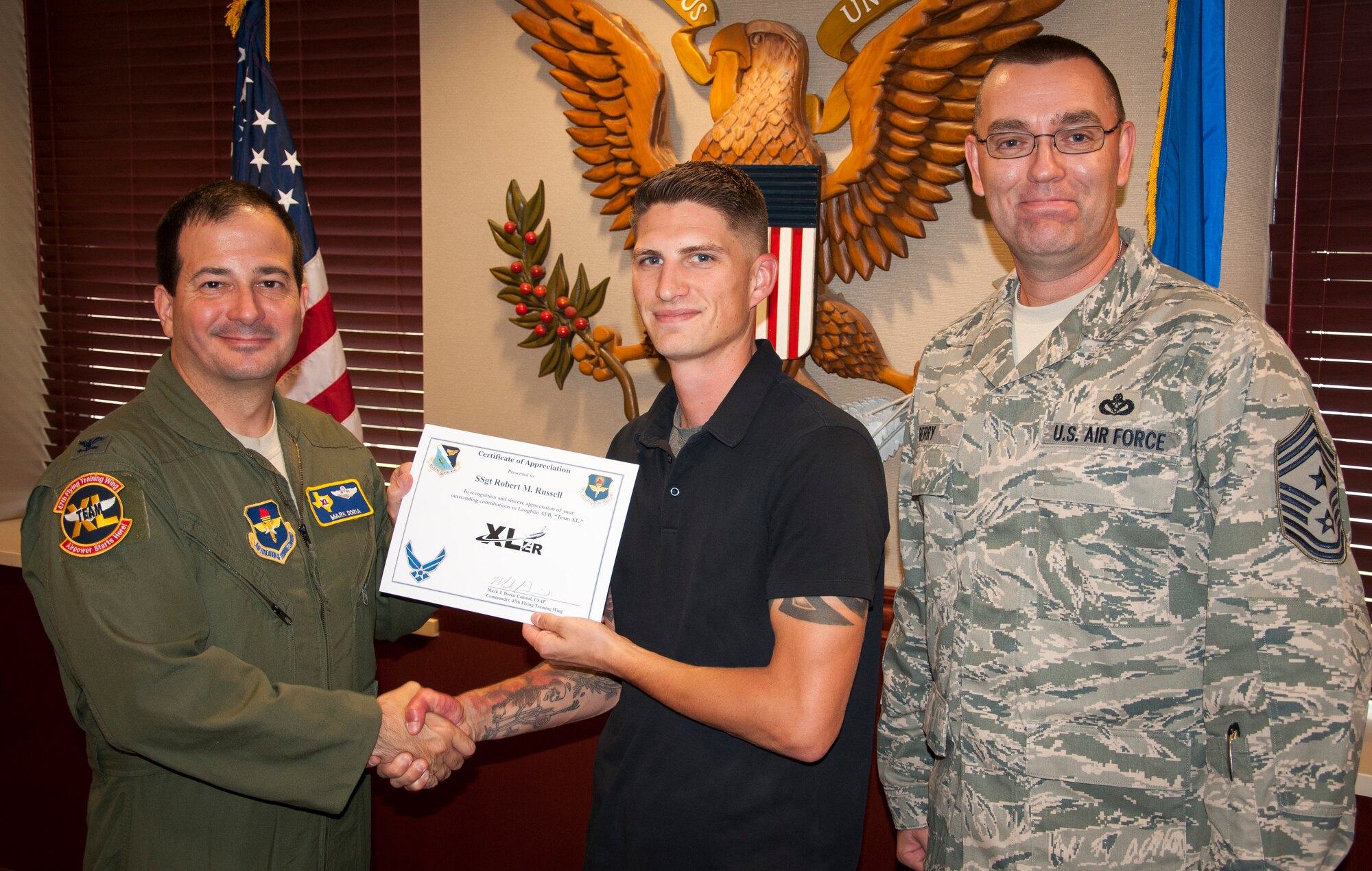 Laughlin XLer: Staff Sgt. Robert Russell, 47th SFS > Laughlin Air Force ...