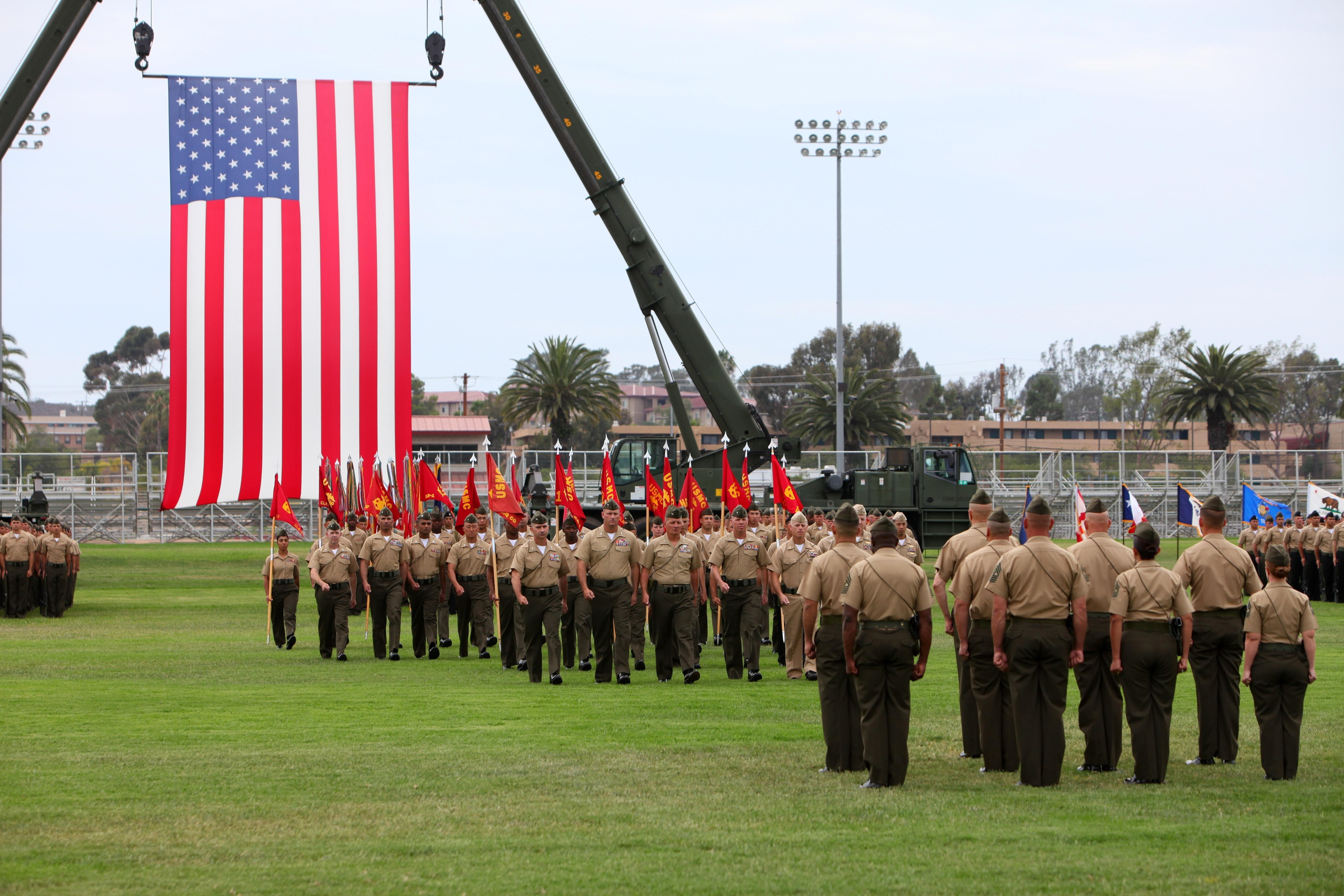 1st MLG bids farewell to commanding general