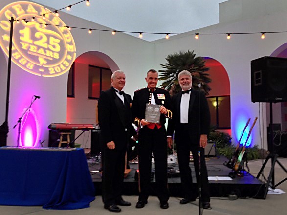 Pendleton recieved award at Oceanside 125th Birthday Gala
