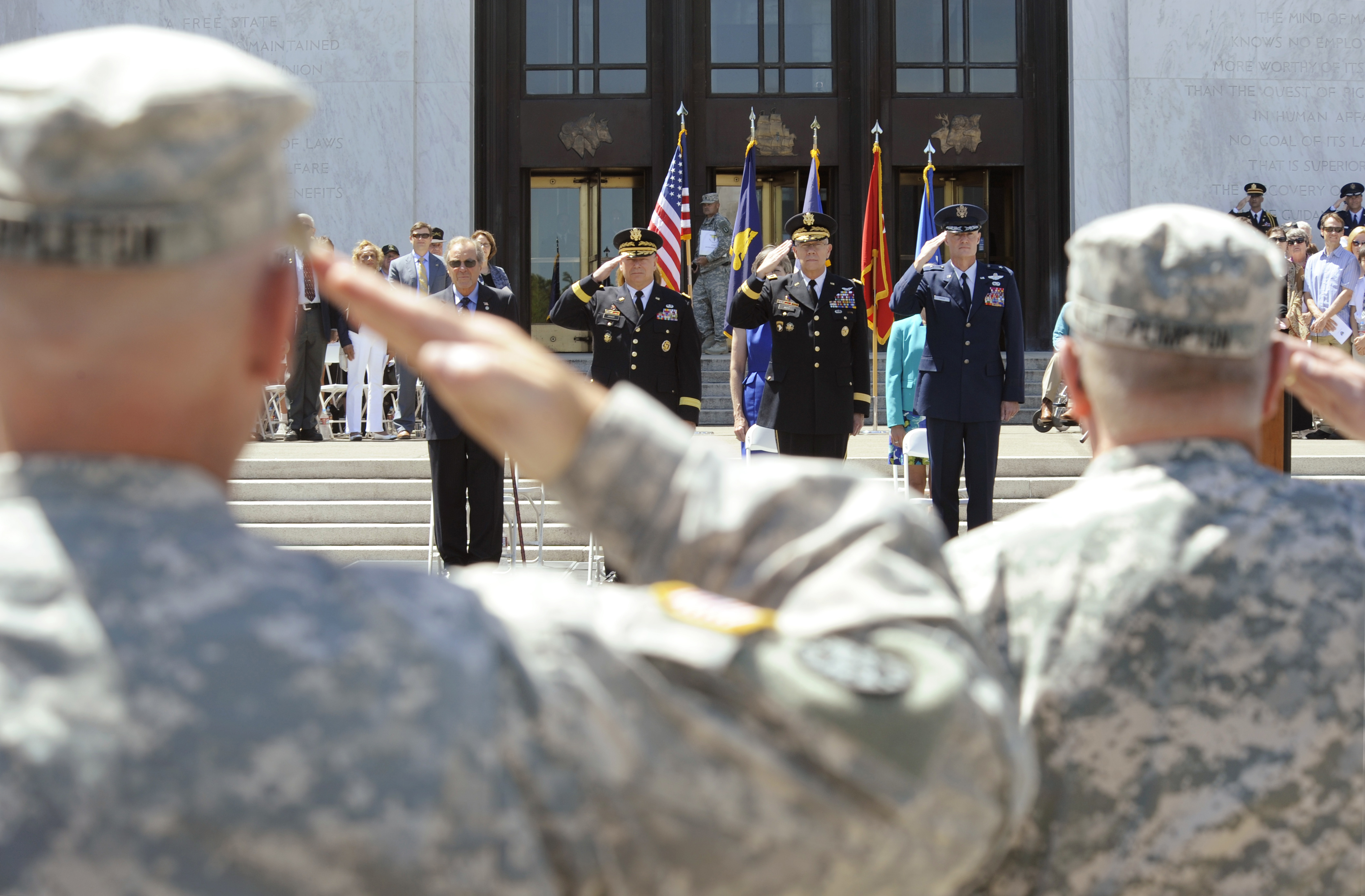 Maj. Gen. Rees Retirement Ceremony