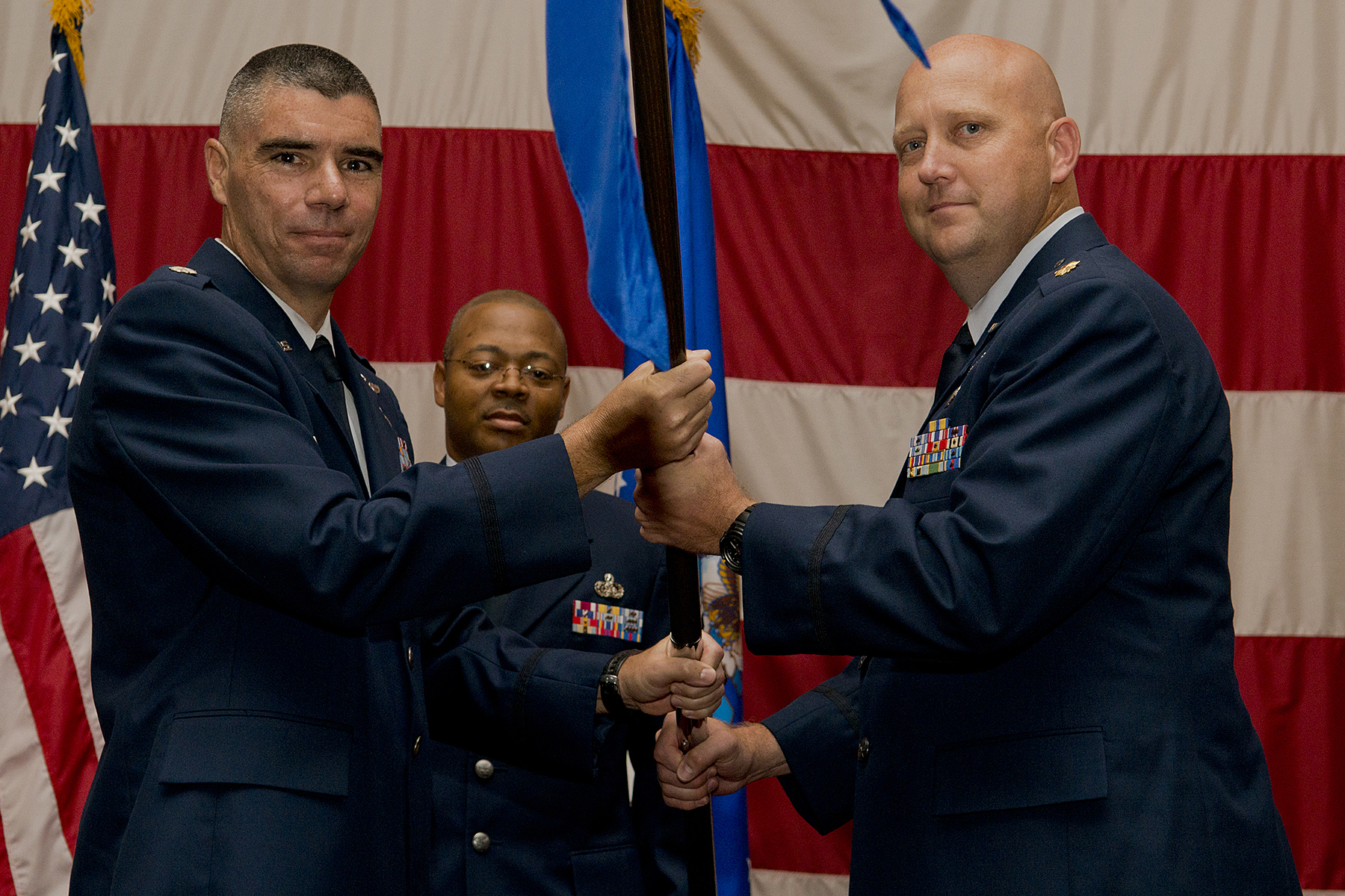 307th MXS, 307th MOF and 707th MXS get new commanders