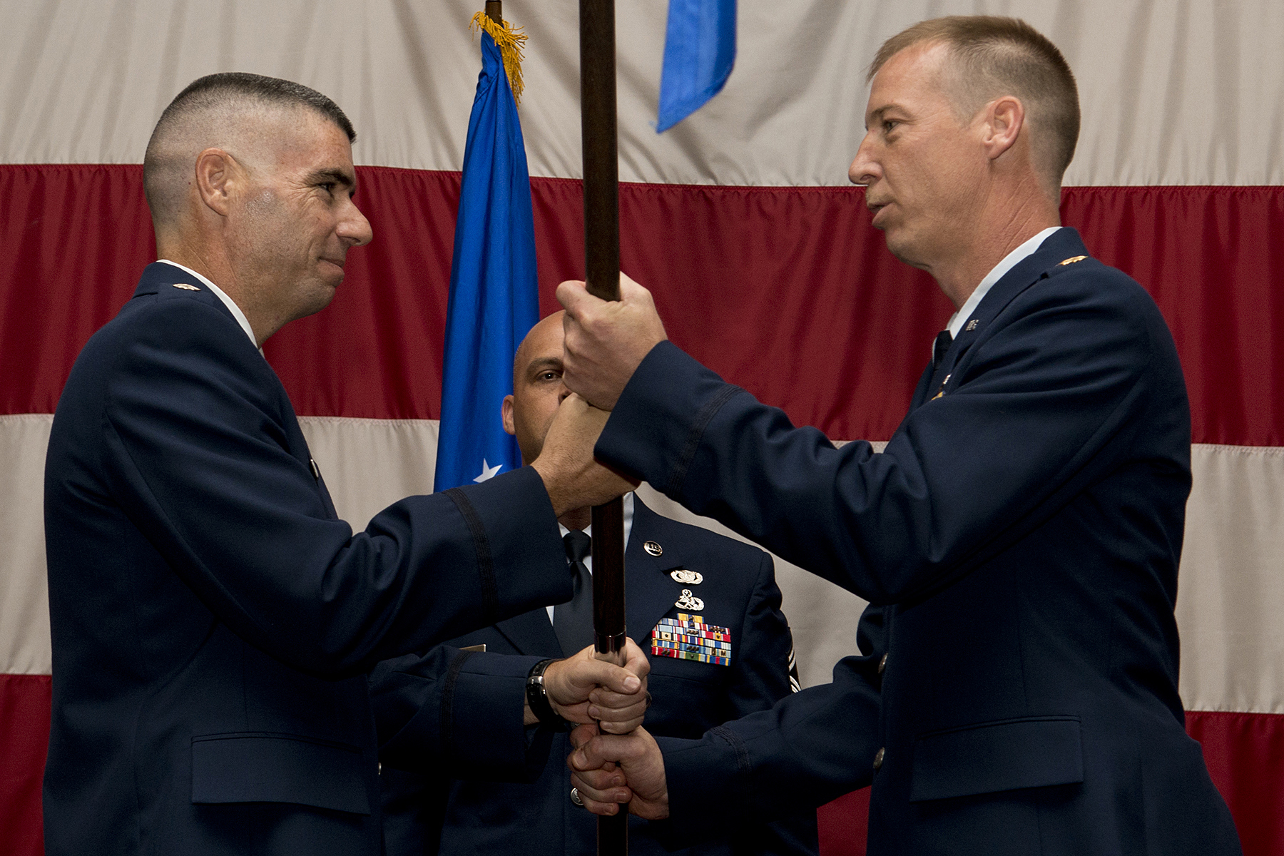 307th MXS, 307th MOF and 707th MXS get new commanders