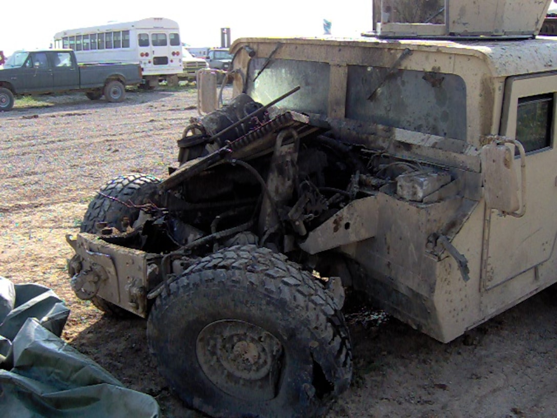 IED damage