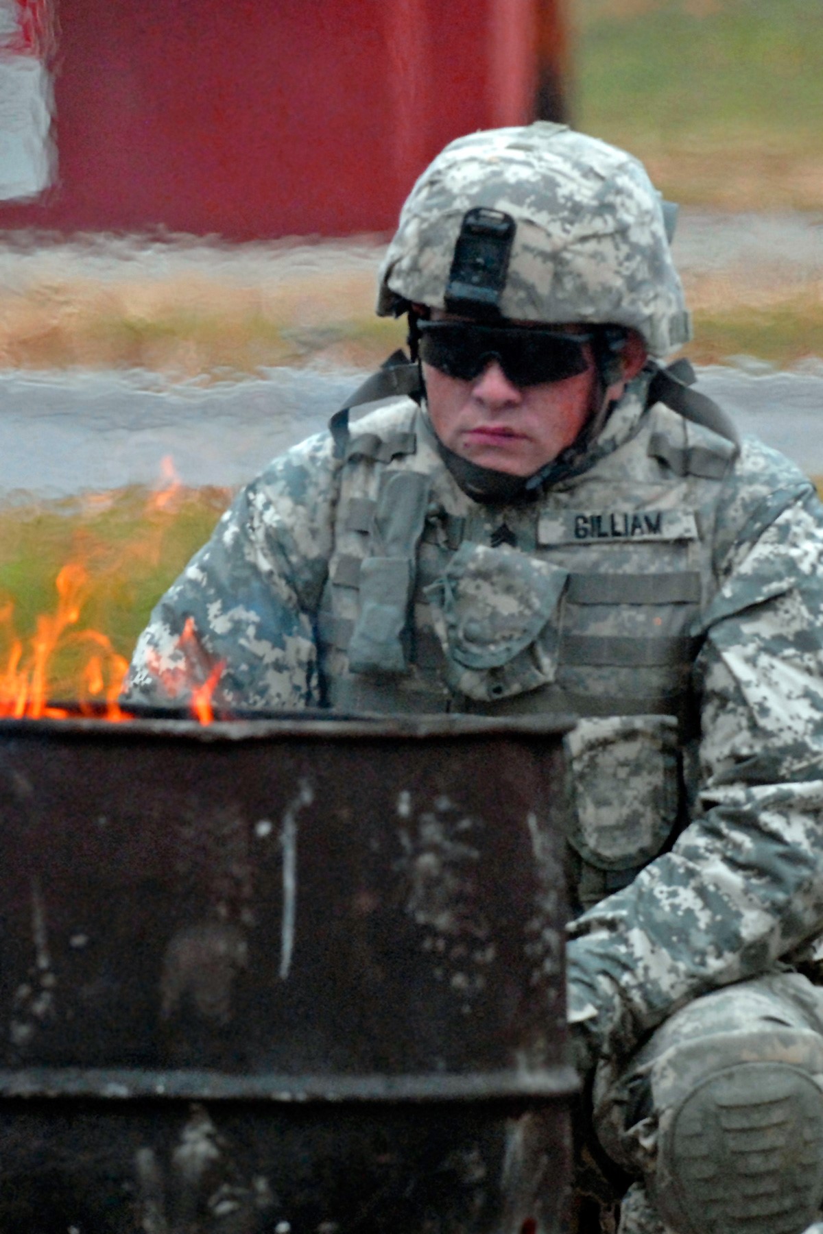 Cold weather won't stop the training > National Guard > Article View