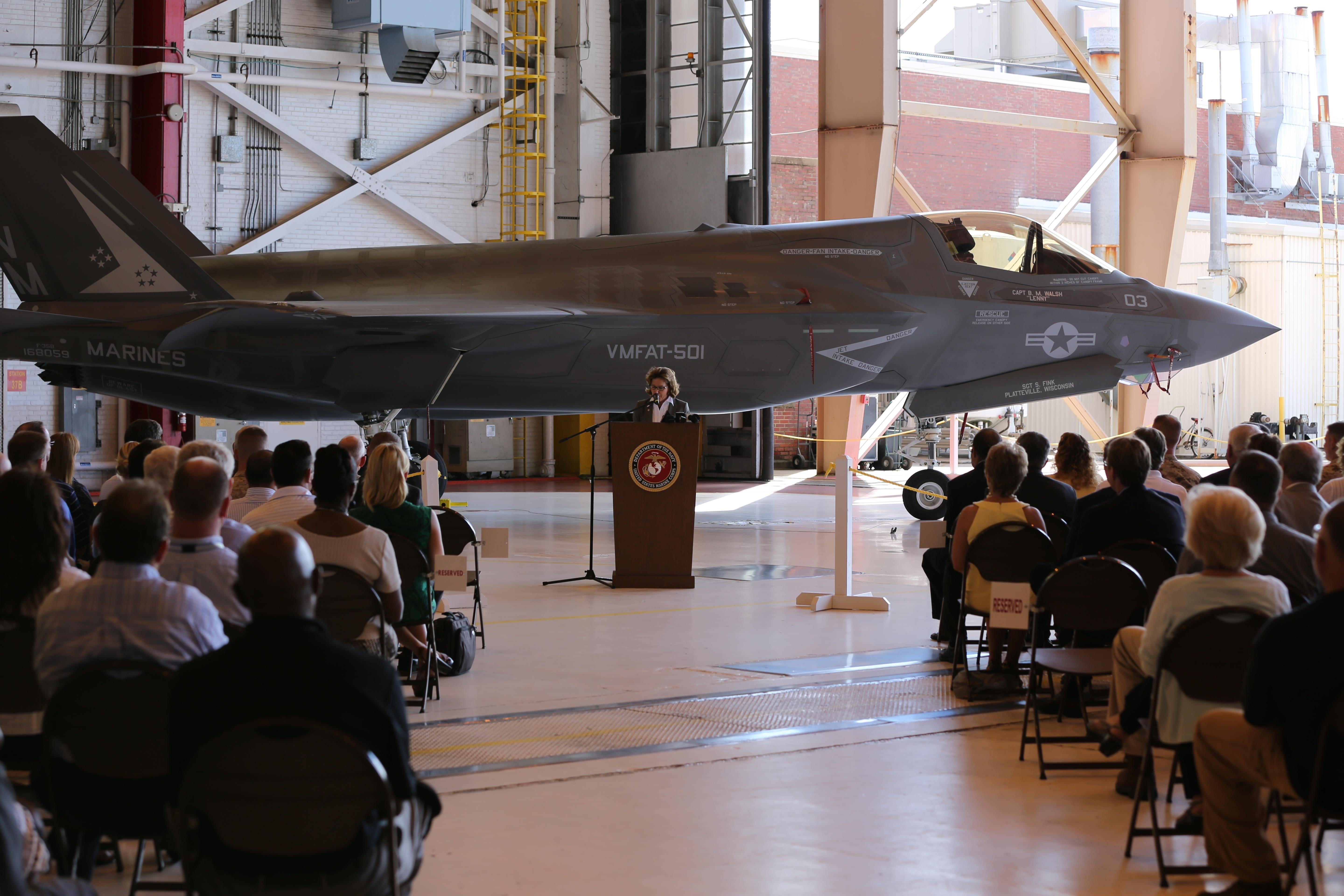 FRC inducts F-35B for modification > Marine Corps Air Station Cherry ...