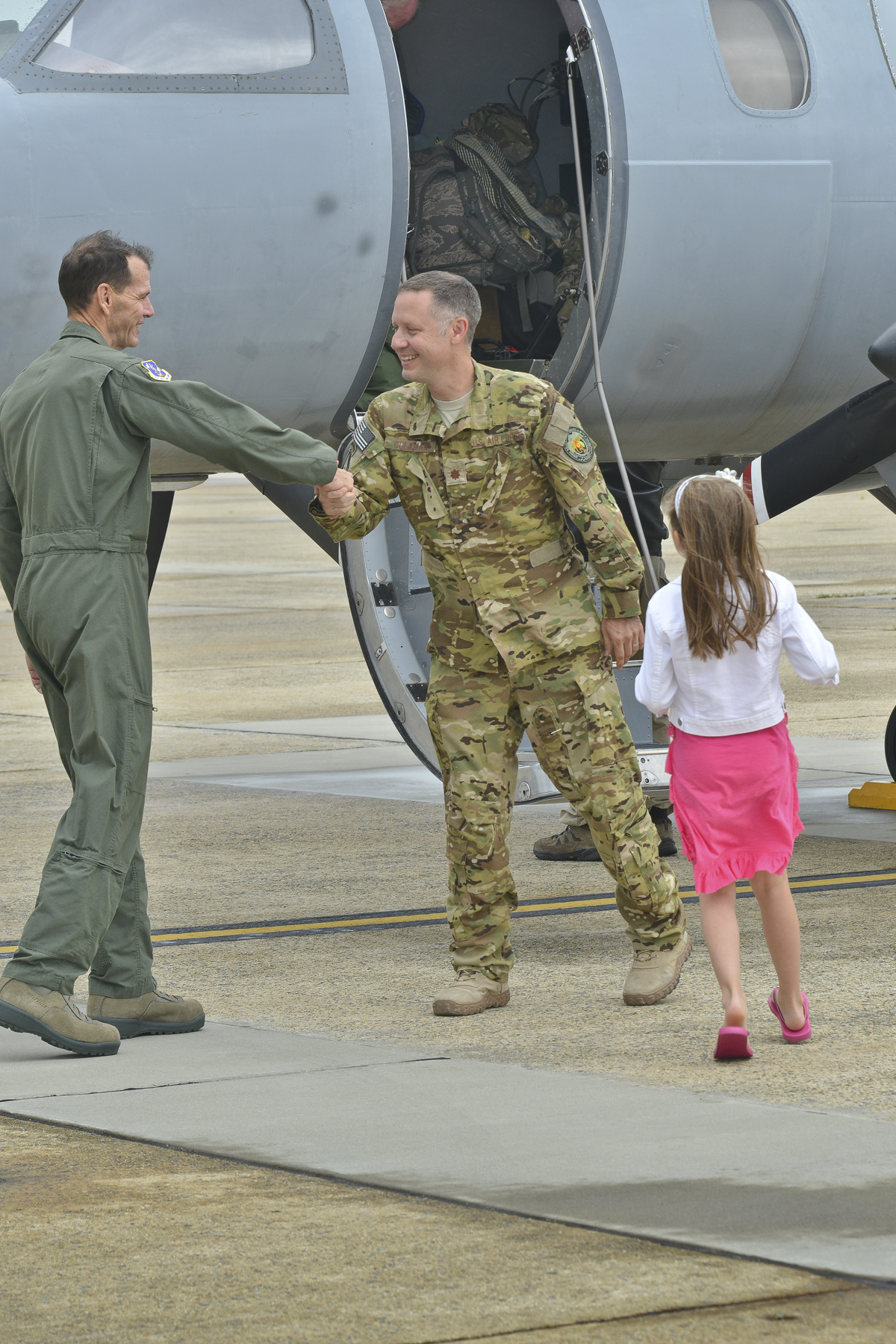 45th ESOS returns from operations in Southwest Asia and the Area of ...