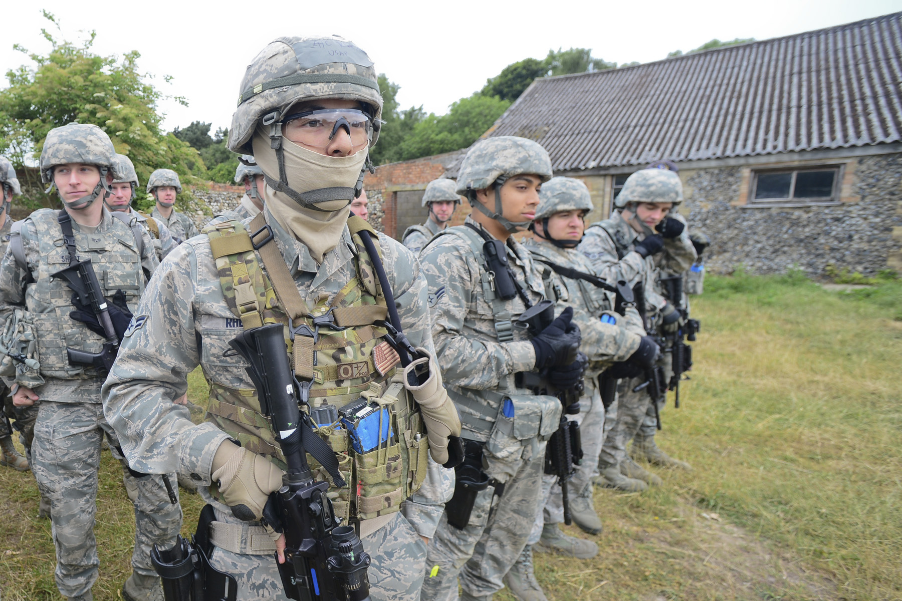 Liberty Defenders conduct force-on-force training > Royal Air Force ...