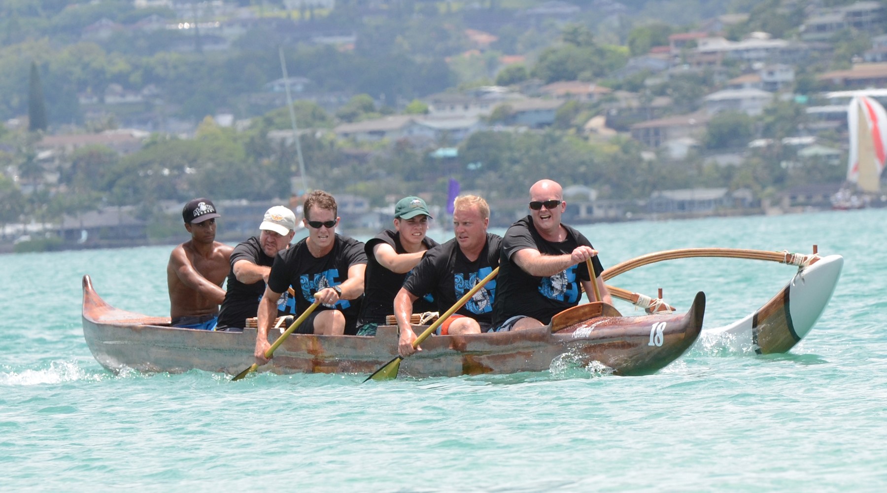 K-Bay paddle battle: Military, local community compete in canoe regatta
