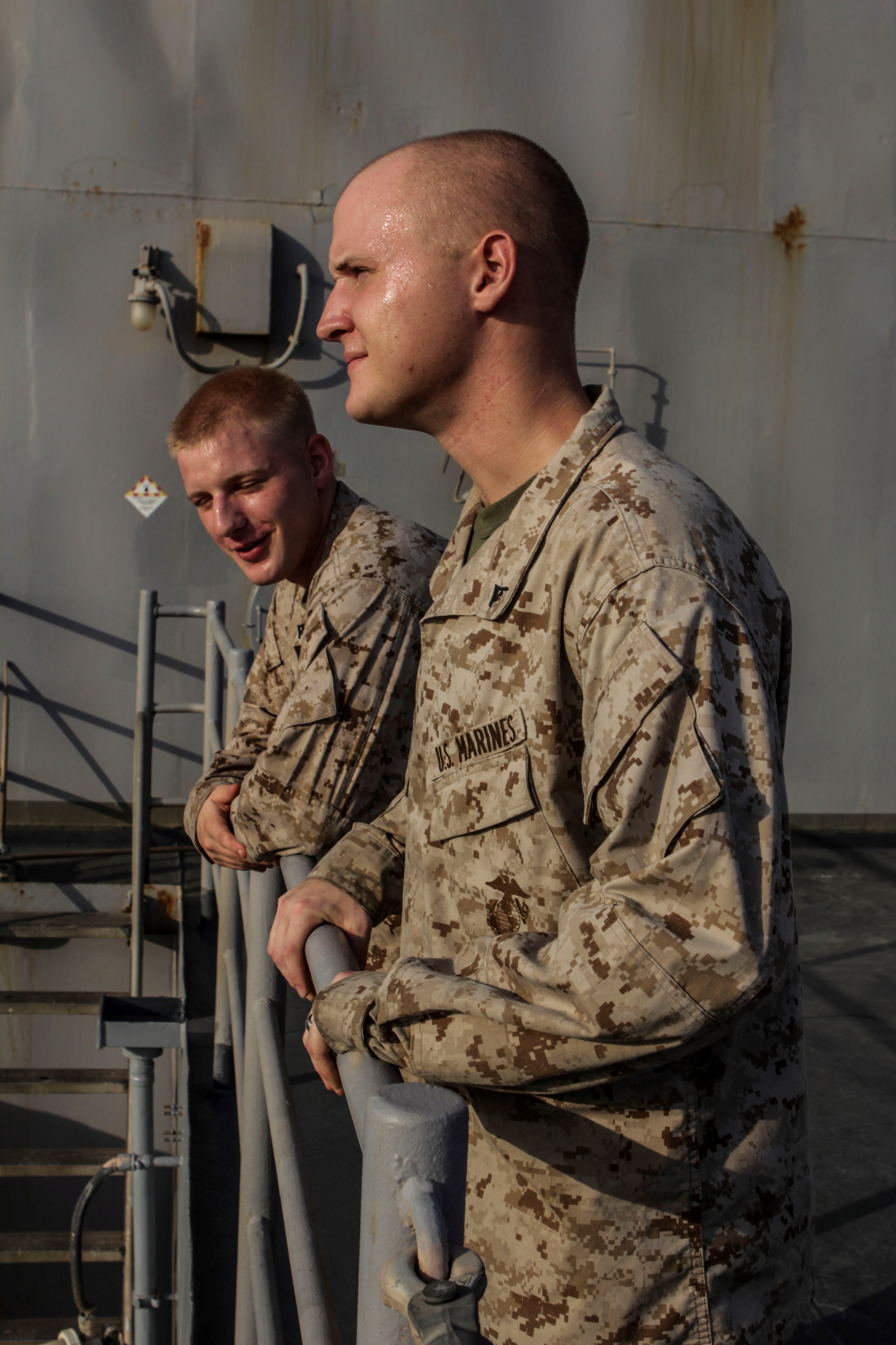 Sinclair brothers deploy together with 26th MEU > 26th Marine ...